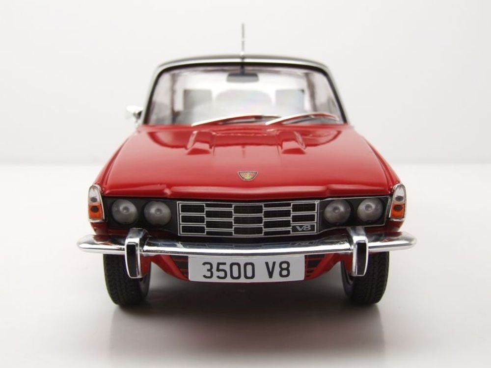 MCG Modellauto Rover 3500 P6 RHD 1974 rot schwarz Modellauto 1:18 MCG ...