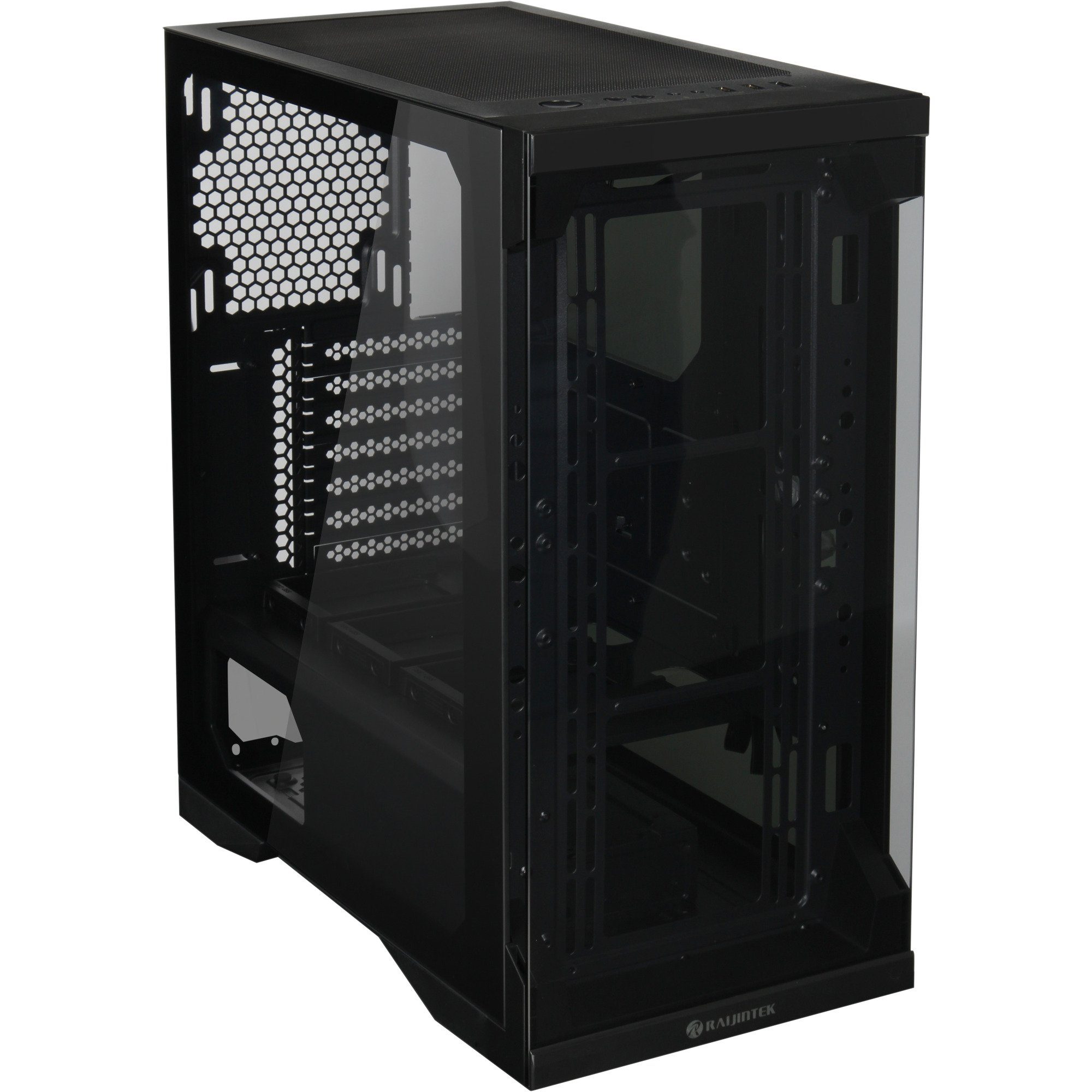 raijintek PC-Gehäuse SILENOS, Frontanschlüsse: 2x USB-A 2.0, 1x USB-A 3 ...