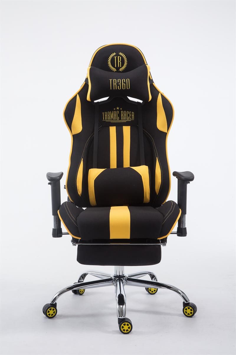 CLP Gaming Chair Limit Stoff (1 St), mit/ohne Fußablage