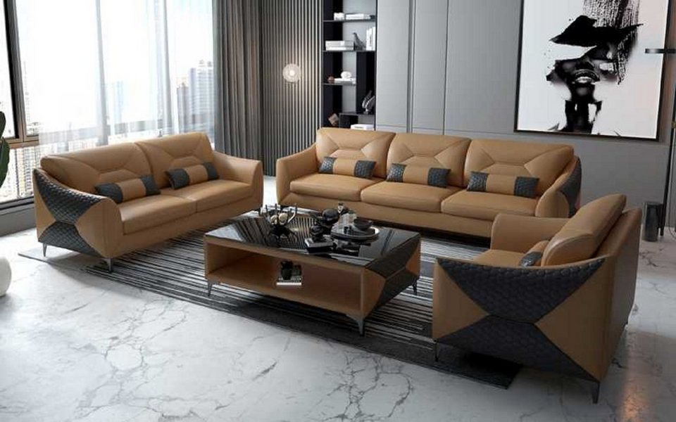 Jvmoebel Wohnzimmer Set Modern Sofagarnitur Couchgarnitur 321 Sitzer