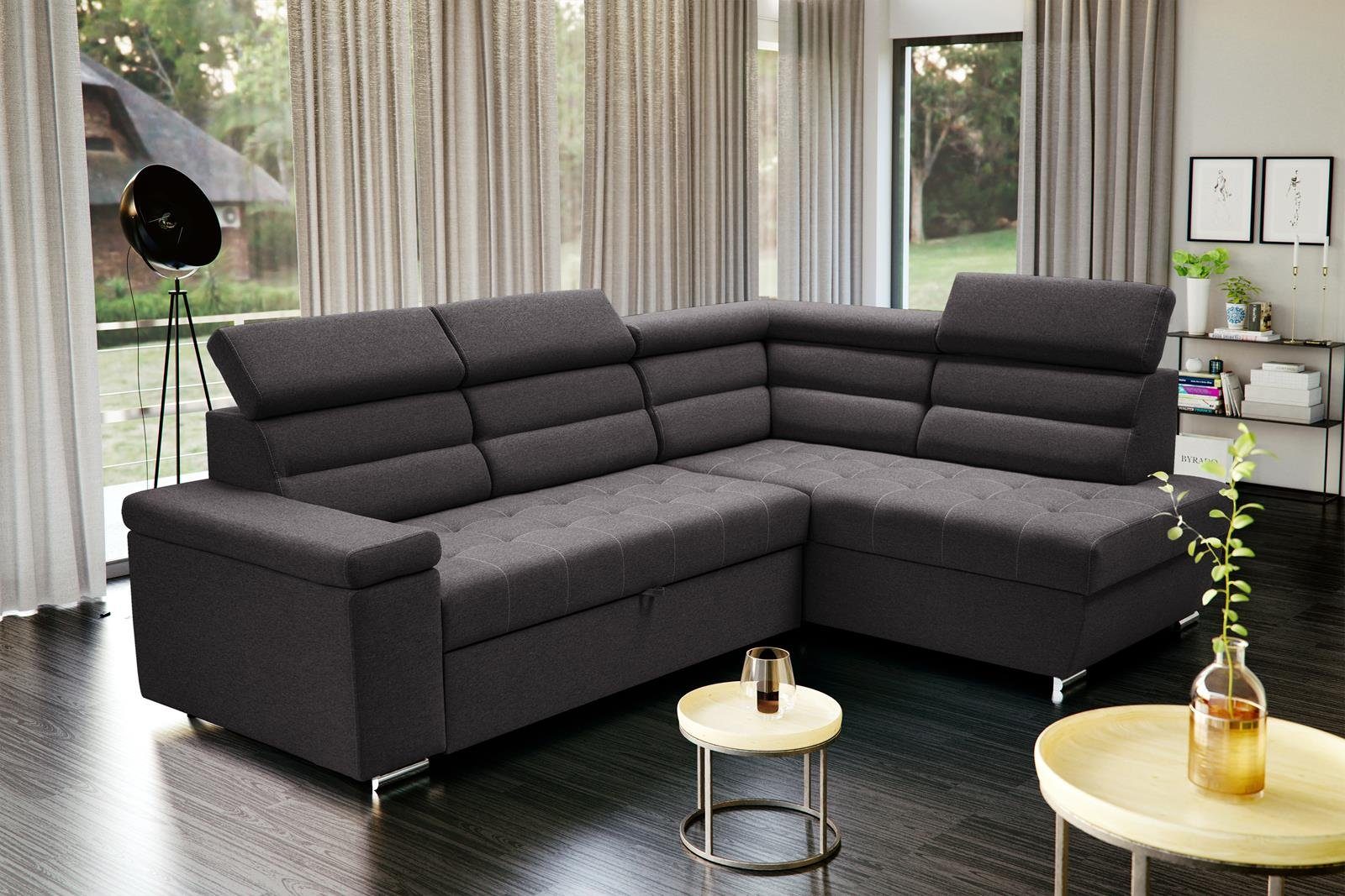 Beautysofa Polsterecke Willy Ottomane Links Oder Rechts Mit