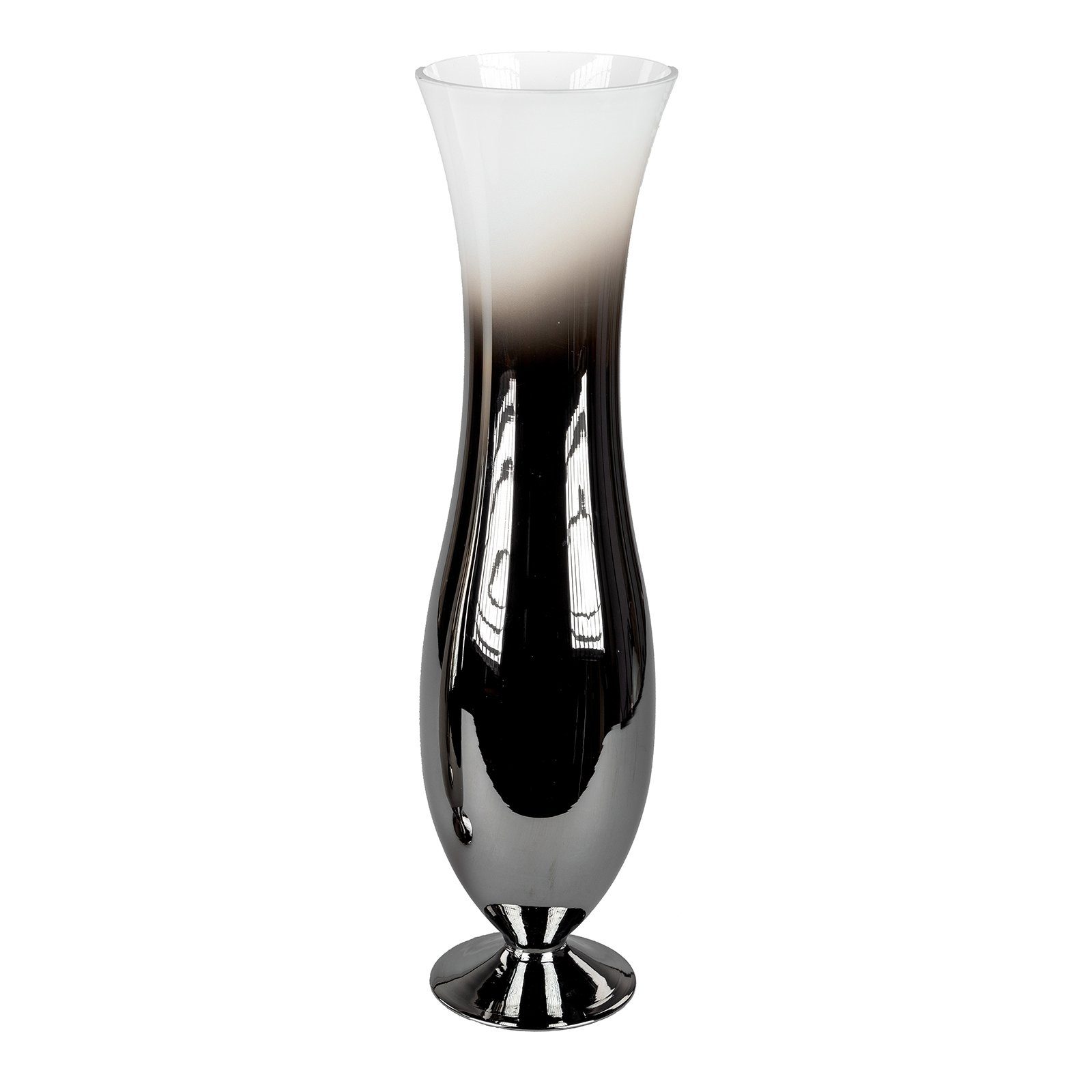 Formano Dekovase Glas Vase Metallic 1 St Glasvase Metallicvase Modern