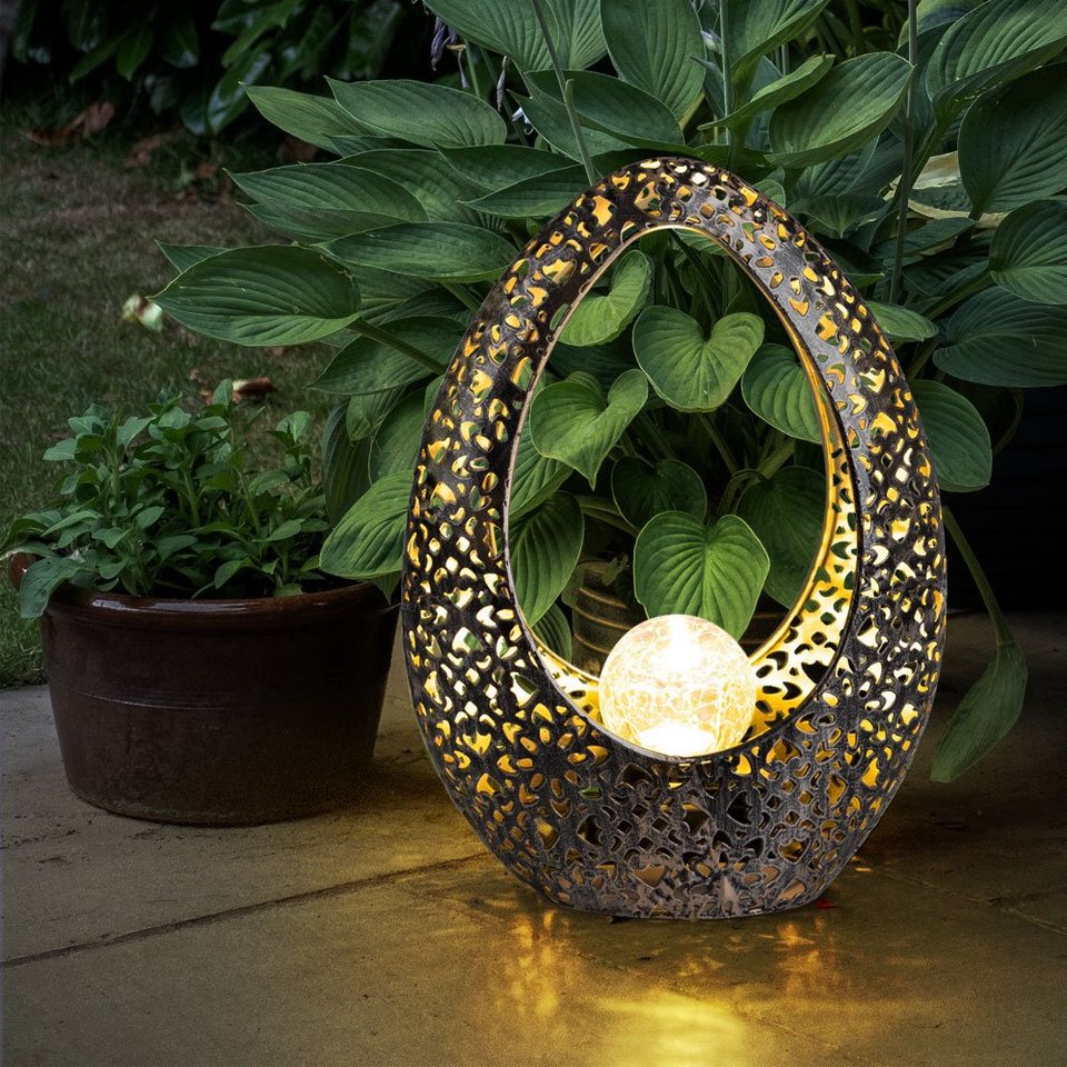 Etc Shop Led Solarleuchte Leuchtmittel Inklusive Gartendeko