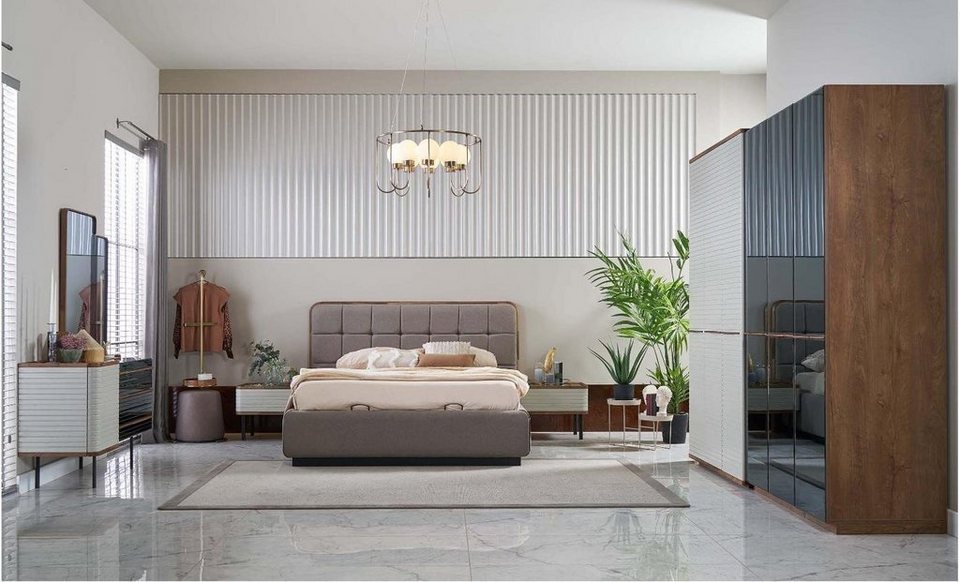 Jvmoebel Schlafzimmer Set Luxus Doppelbett Komplette Schlafzimmer Bett