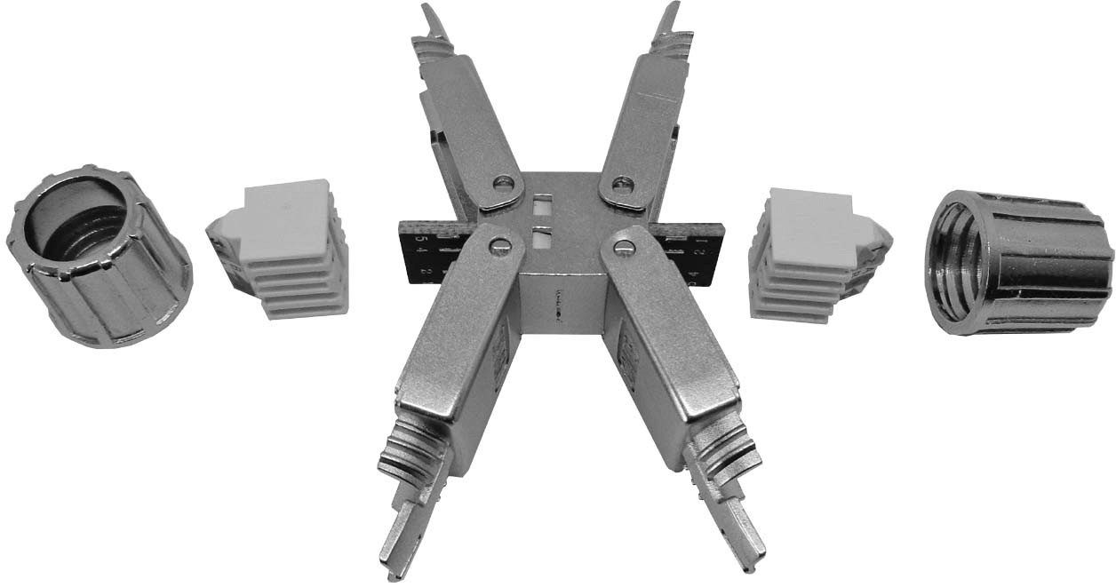 Setec Setec Kabelverbinder Kat.7A 501515 Netzwerk-Patch-Panel