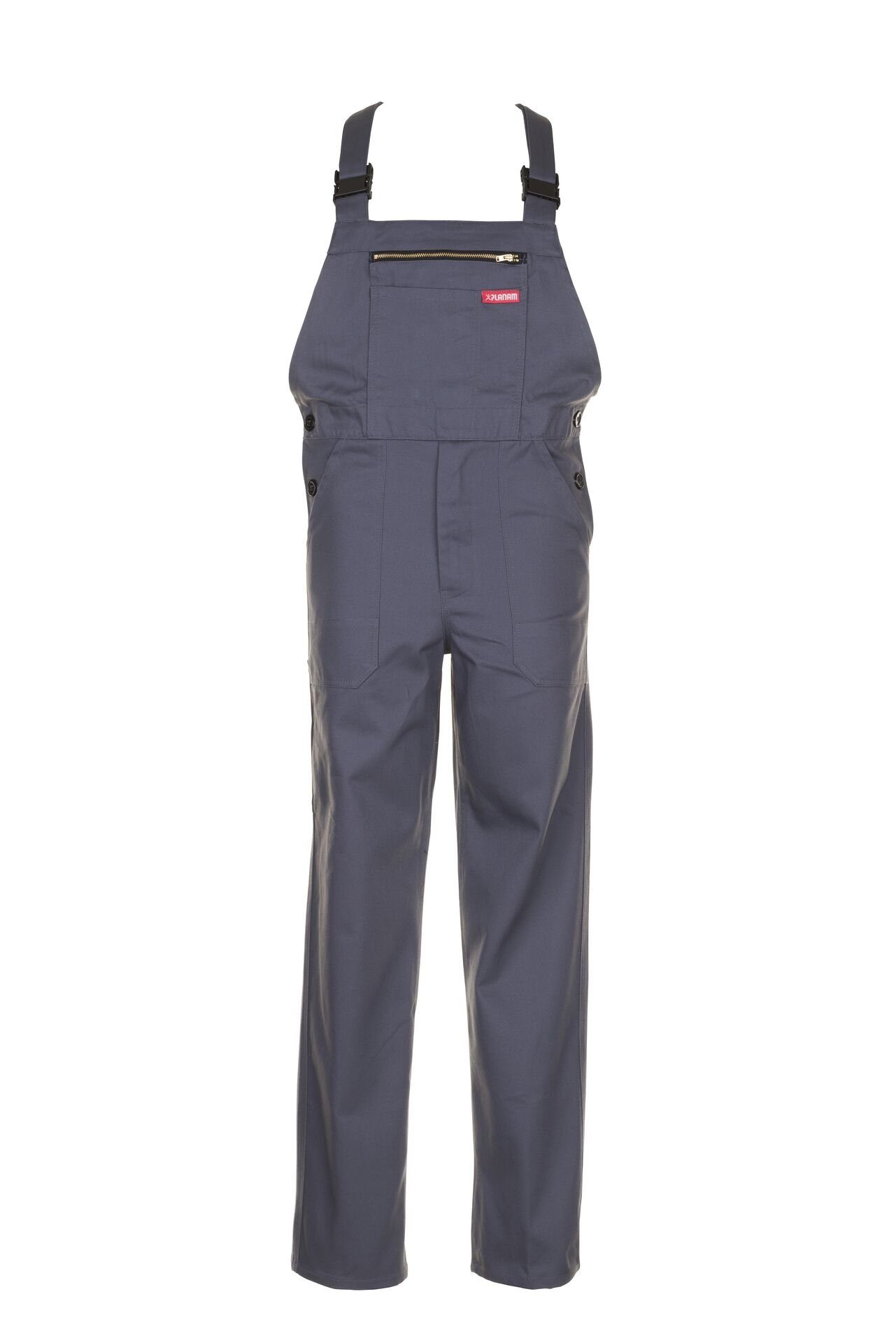 Planam Arbeitslatzhose Latzhose Bw 290 Grau Größe 50 1 Tlg
