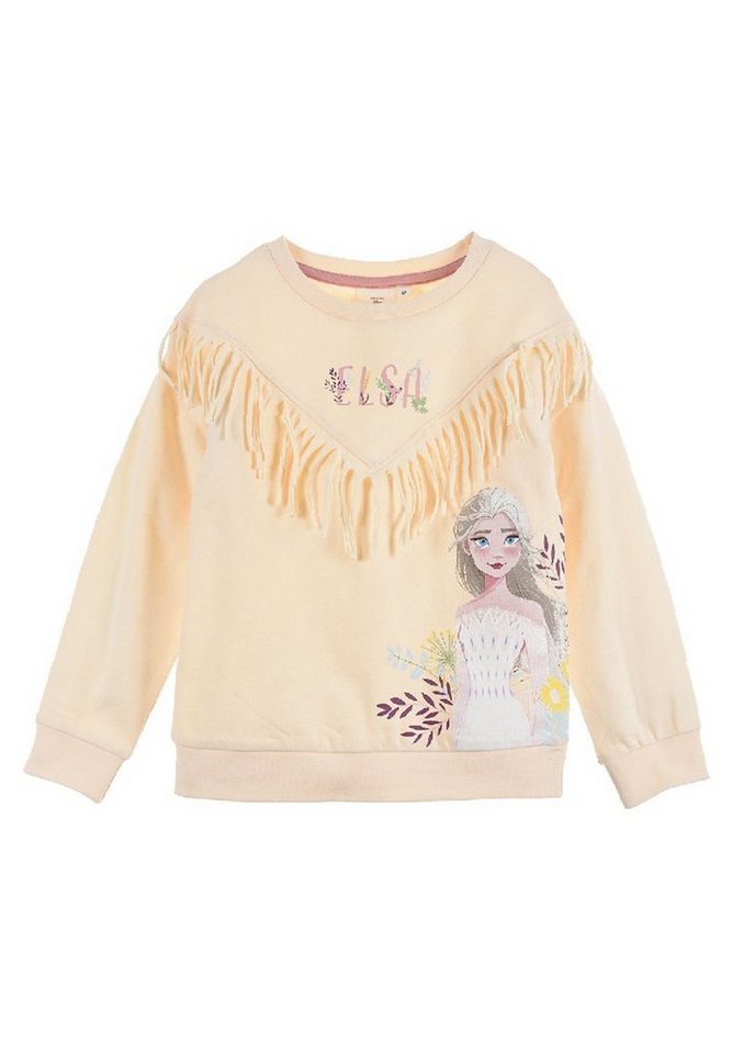 Disney Frozen Sweatshirt Eisgönigin Anna And Elsa Kinder Mädchen Pullover