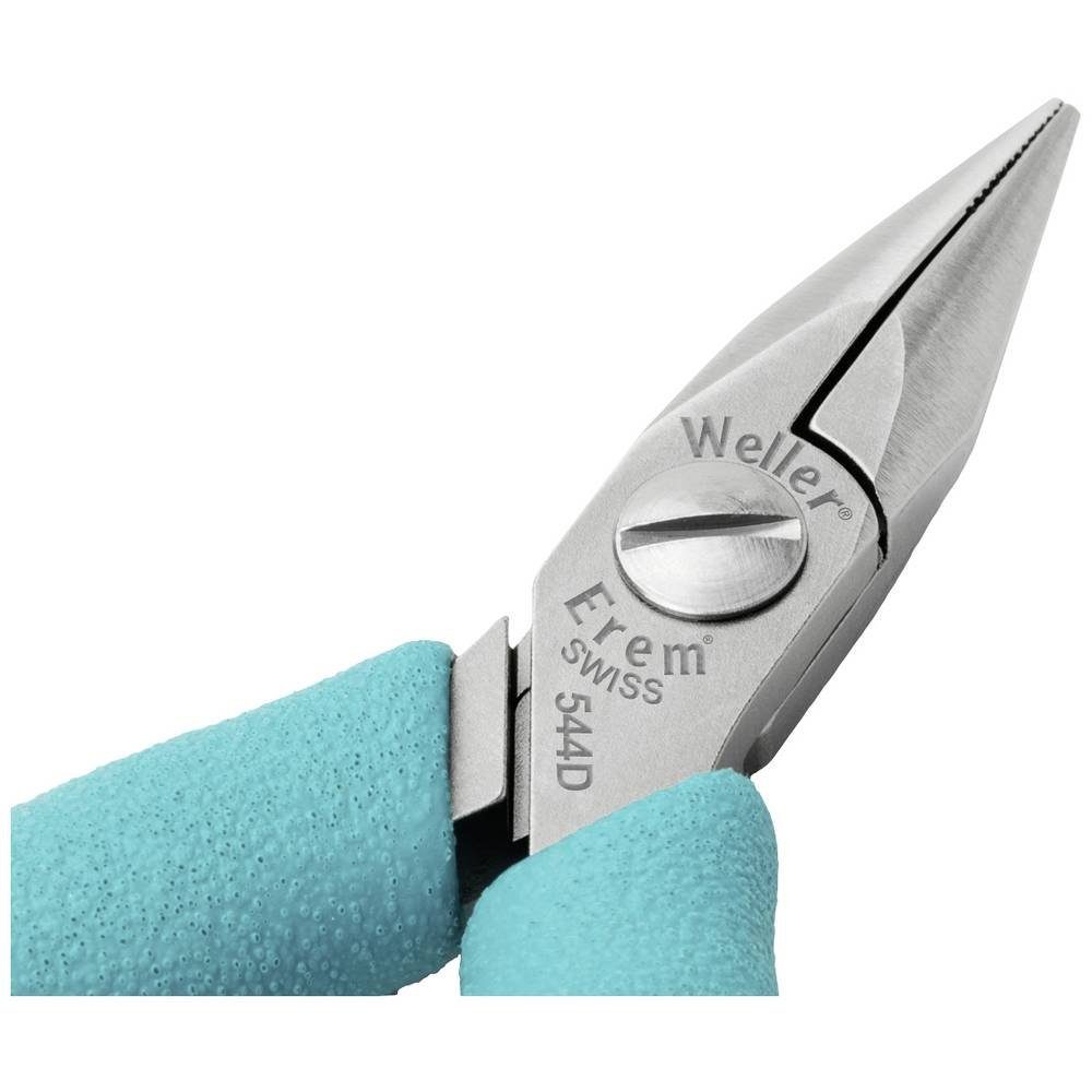 Weller Erem® Flachrundzange Flachrundzange mit innen geriffelten Backen ...