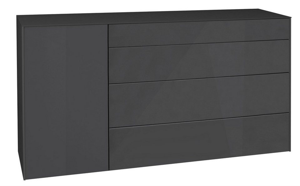 58 Aufm Kessel Kommode Hochglanz Elfi Moderne Schubkastenkommode