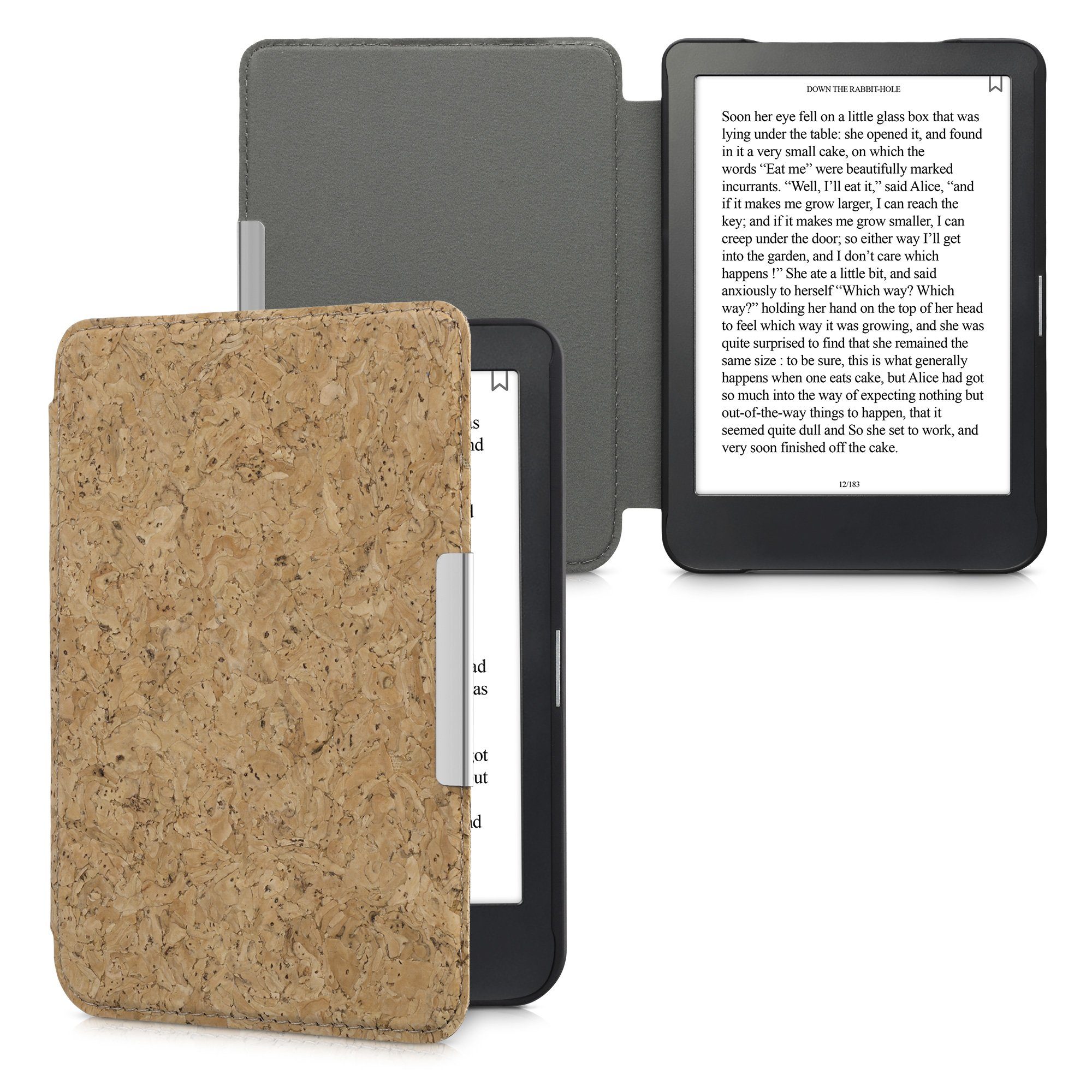 Kwmobile E Reader Hülle Hülle Für Kobo Clara Hd Kork Ereader