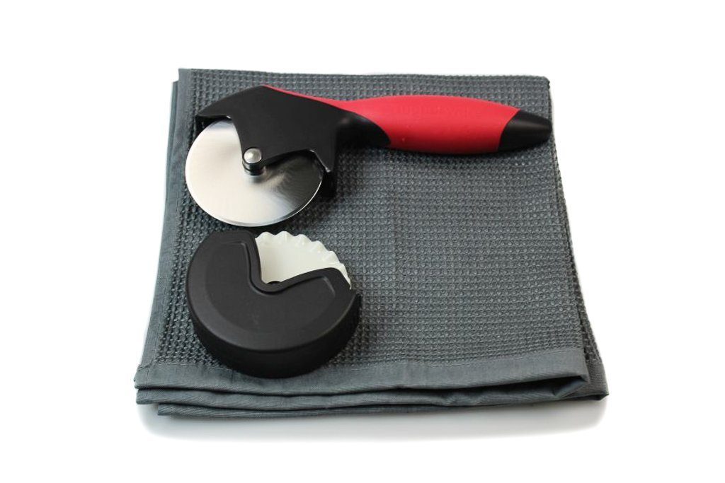 Tupperware Back Set Küchenhelfer Schneider Rad Profi Schwarz