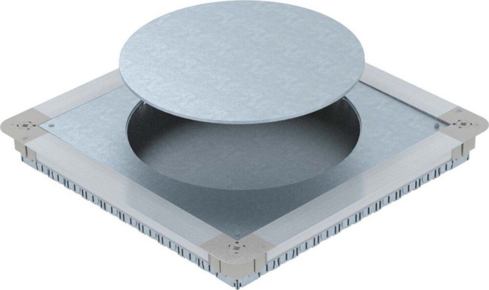 OBO BETTERMANN Klemmen OBO Bettermann Unterflur-Gerätedose UGD55 350-3R9R