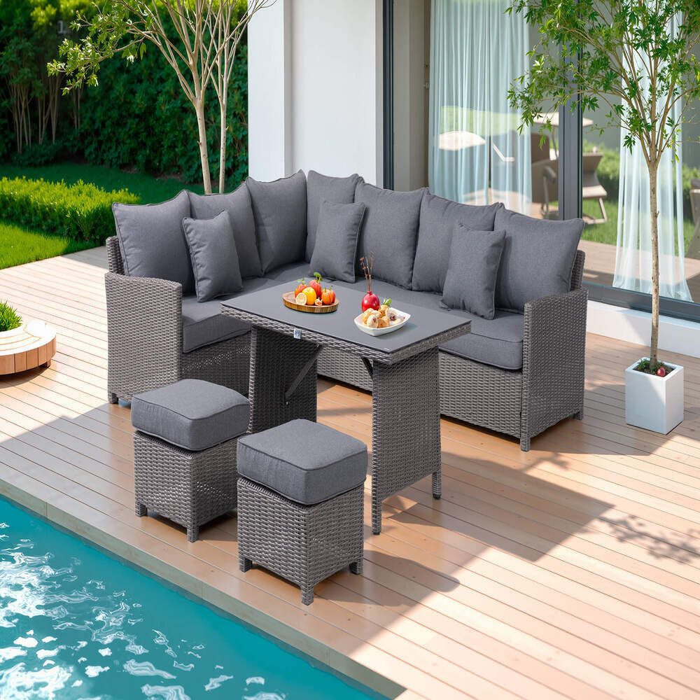Ploß Gartenlounge-Set Vigo, Gartenlounge-Set Set
