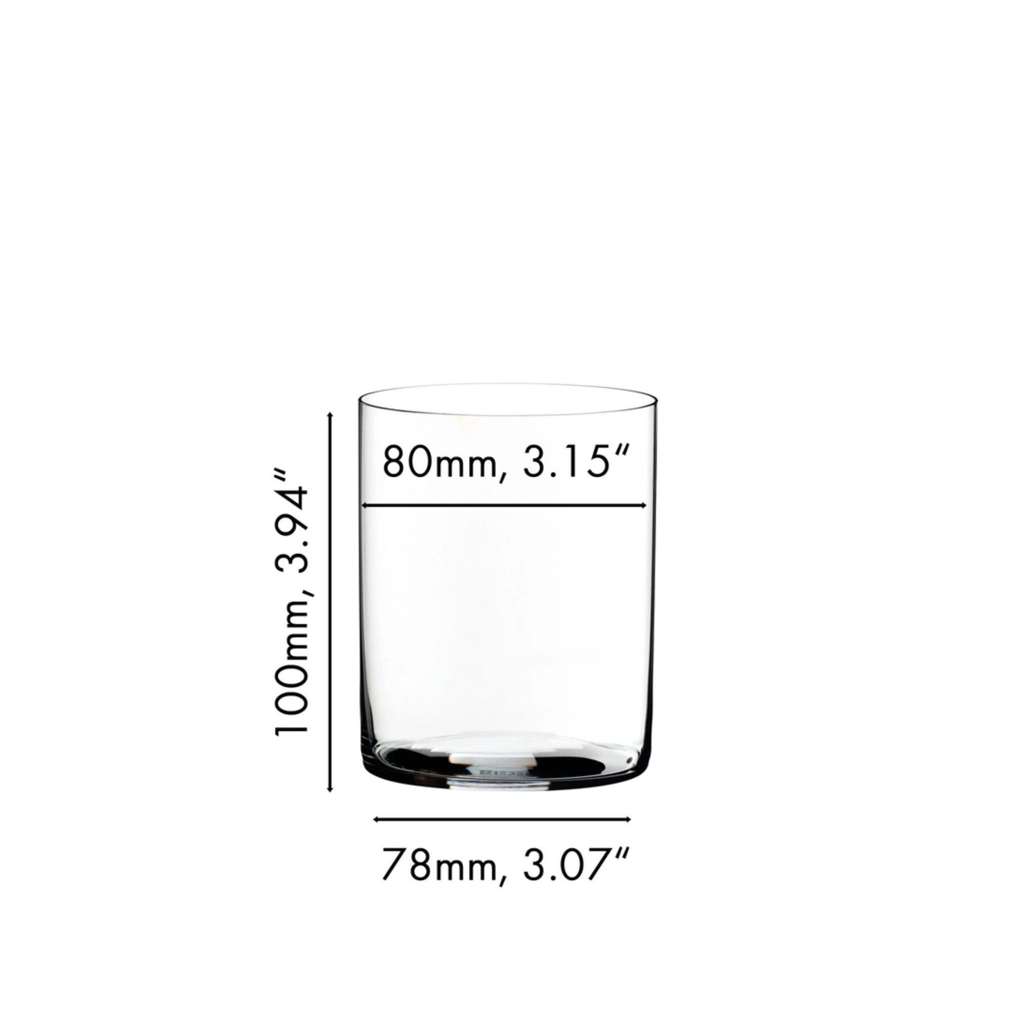 RIEDEL THE WINE GLASS COMPANY Whiskyglas RIEDEL 0414/02 O Whisky 2er ...