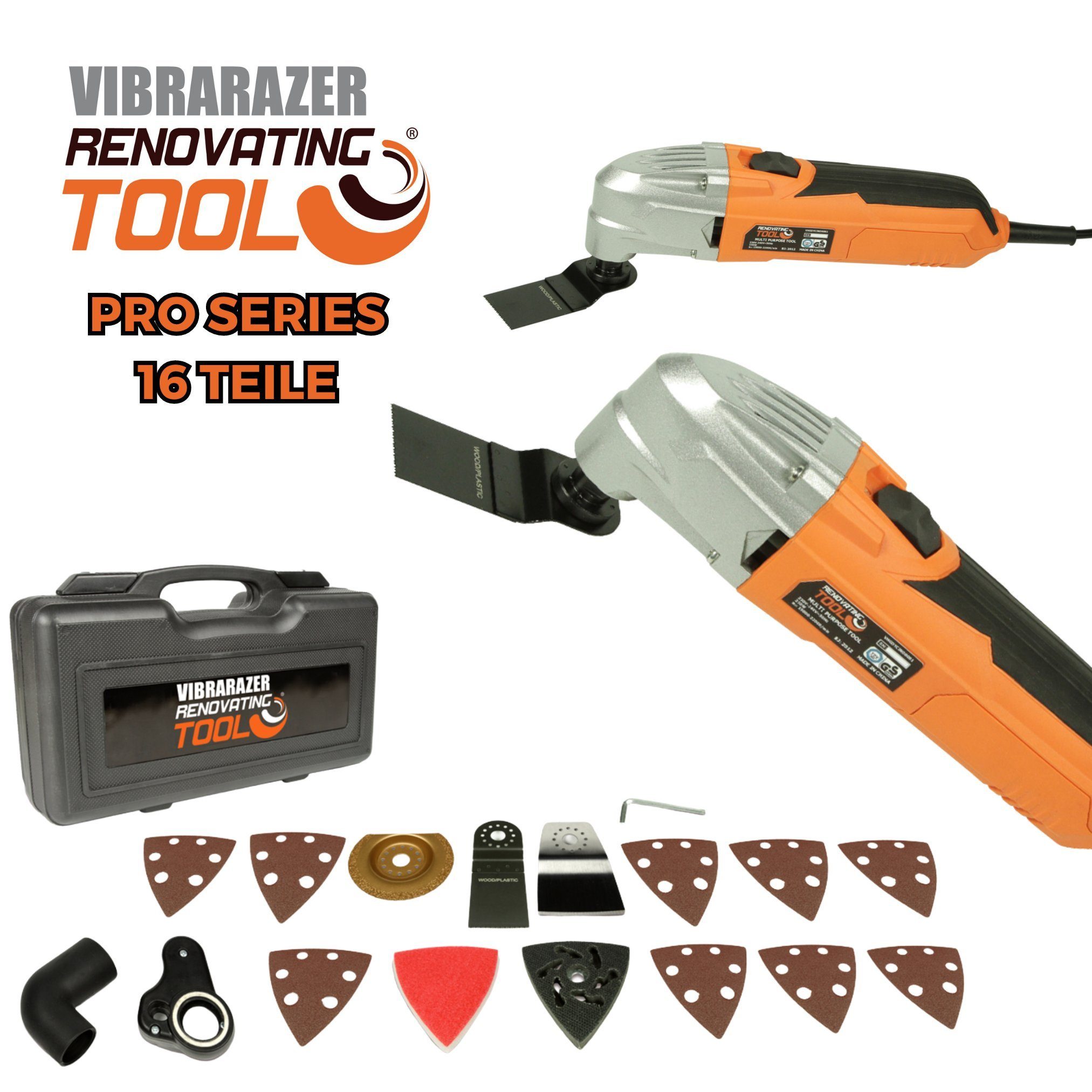 Best Direct® Elektro-Multifunktionswerkzeug Vibrarazer Renovating Tool ...