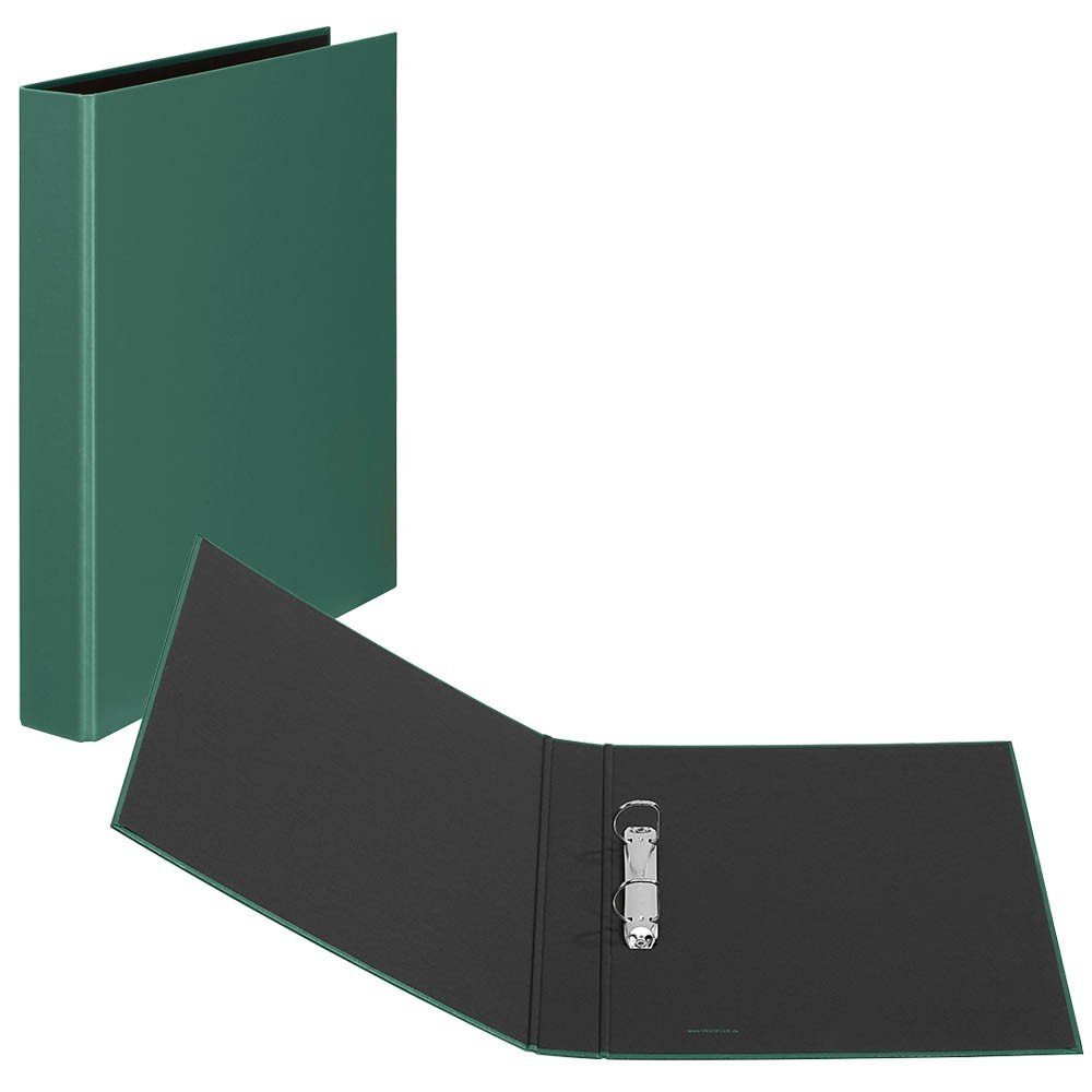 VELOFLEX Organisationsmappe VELOFLEX Basic Ringbuch 2-Ringe grün 3,5 cm ...