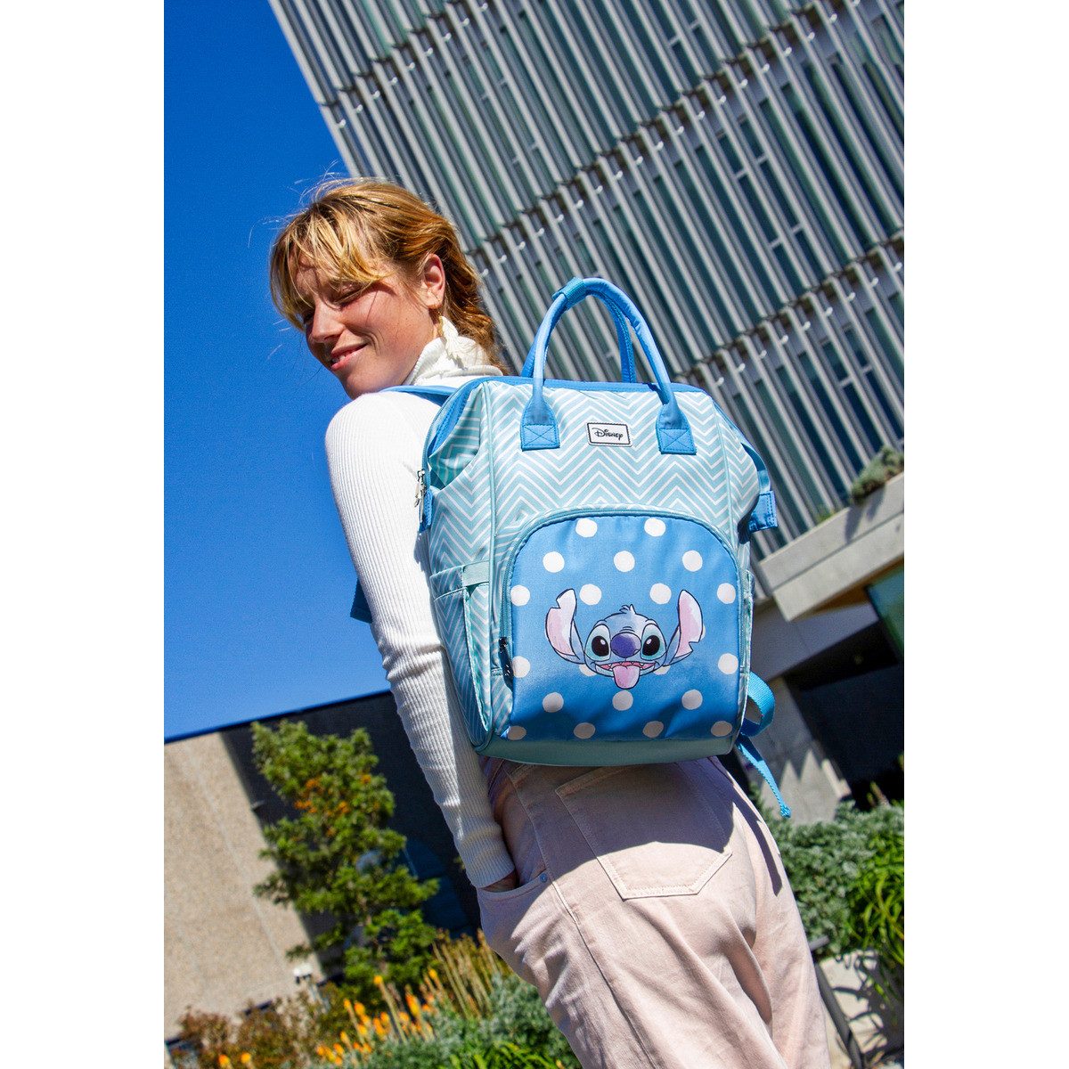 Disney Wickelrucksack Lilo & Stitch Damen, Wickeltasche