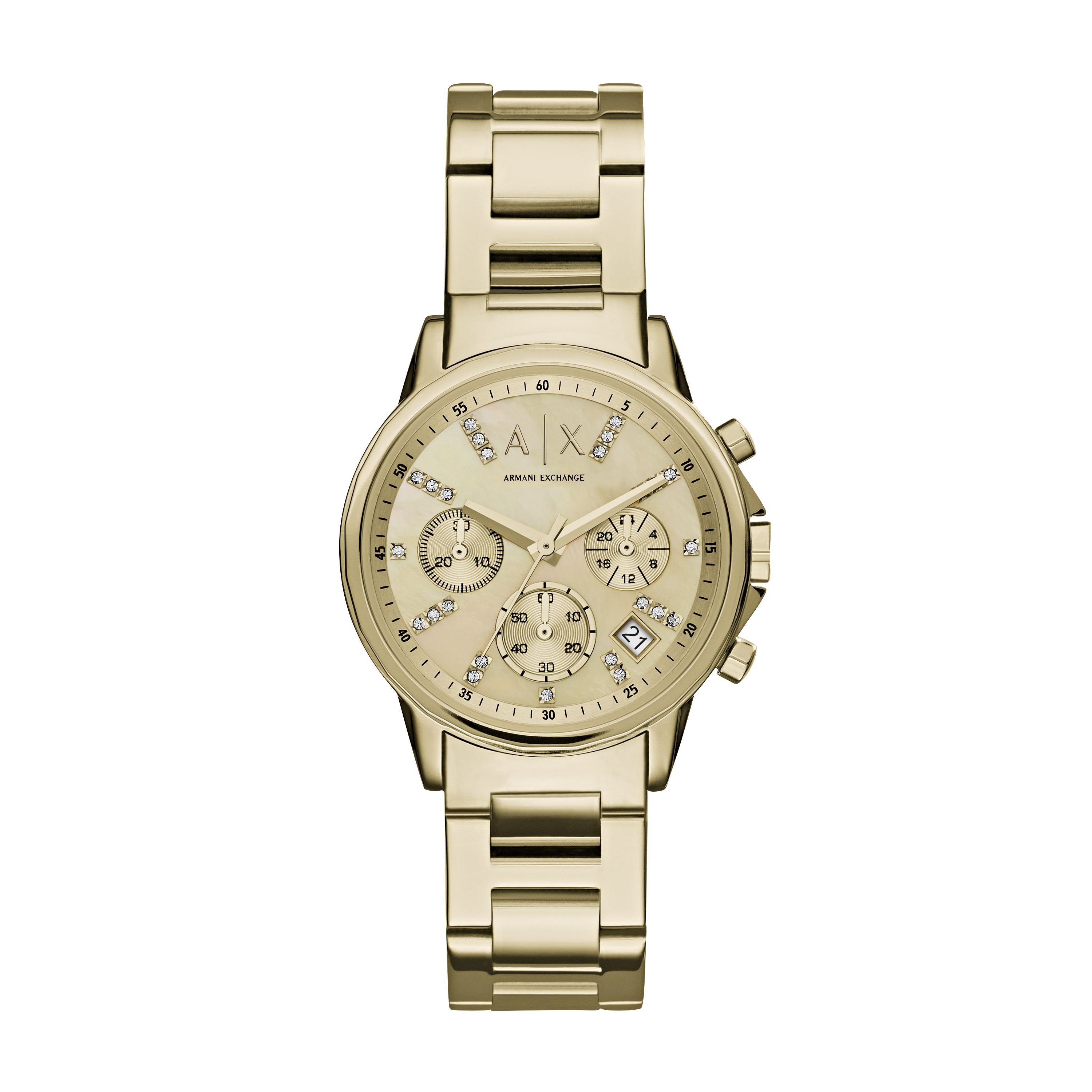 ARMANI EXCHANGE Chronograph AX4331, Quarzuhr, Armbanduhr, Damenuhr ...