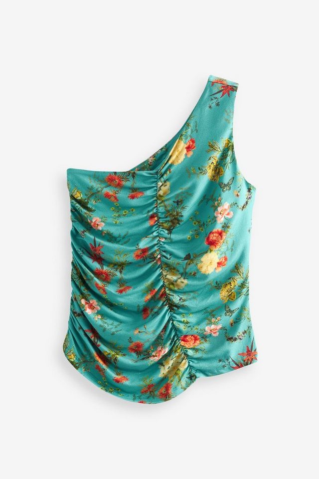 Next One Shoulder Top Preen X Next Gerafftes Einschulteriges Oberteil