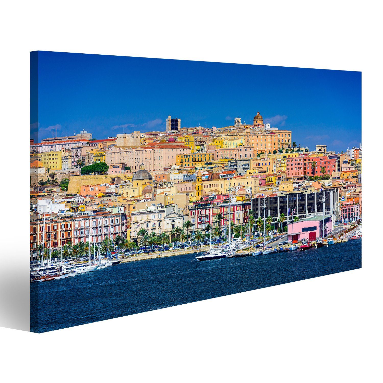Islandburner Leinwandbild Bild Auf Leinwand Cagliari Sardinien Italien