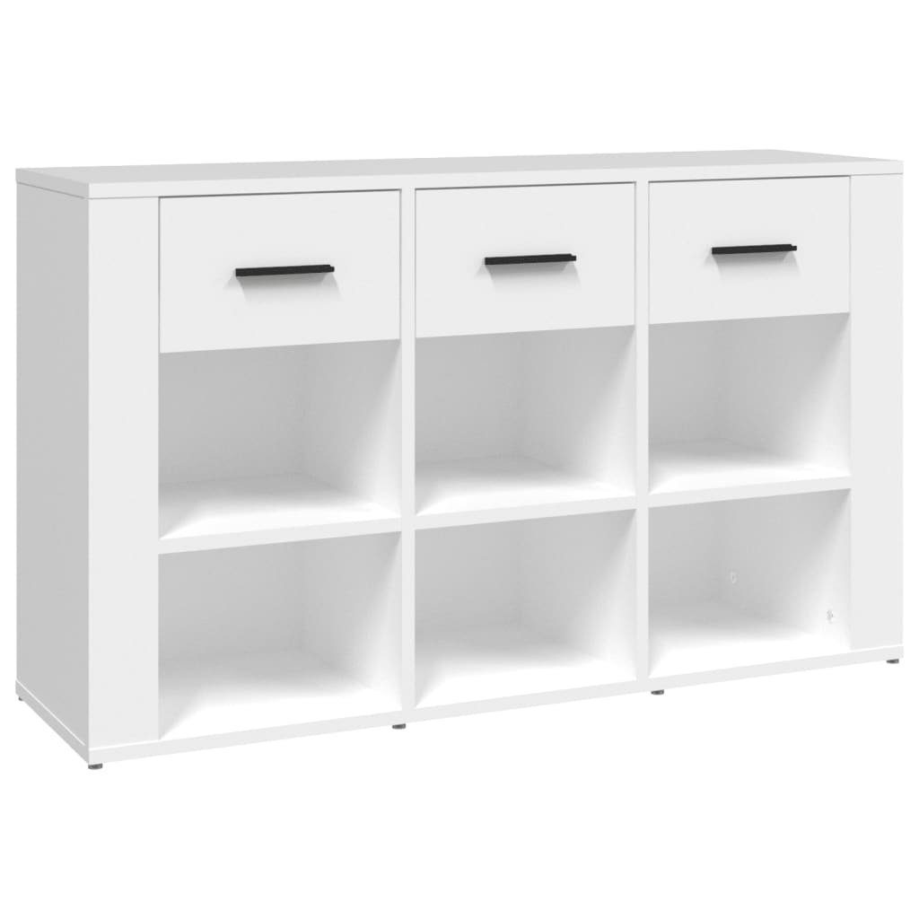 Vidaxl Sideboard Sideboard Weiß 100x30x595 Cm Spanplatte