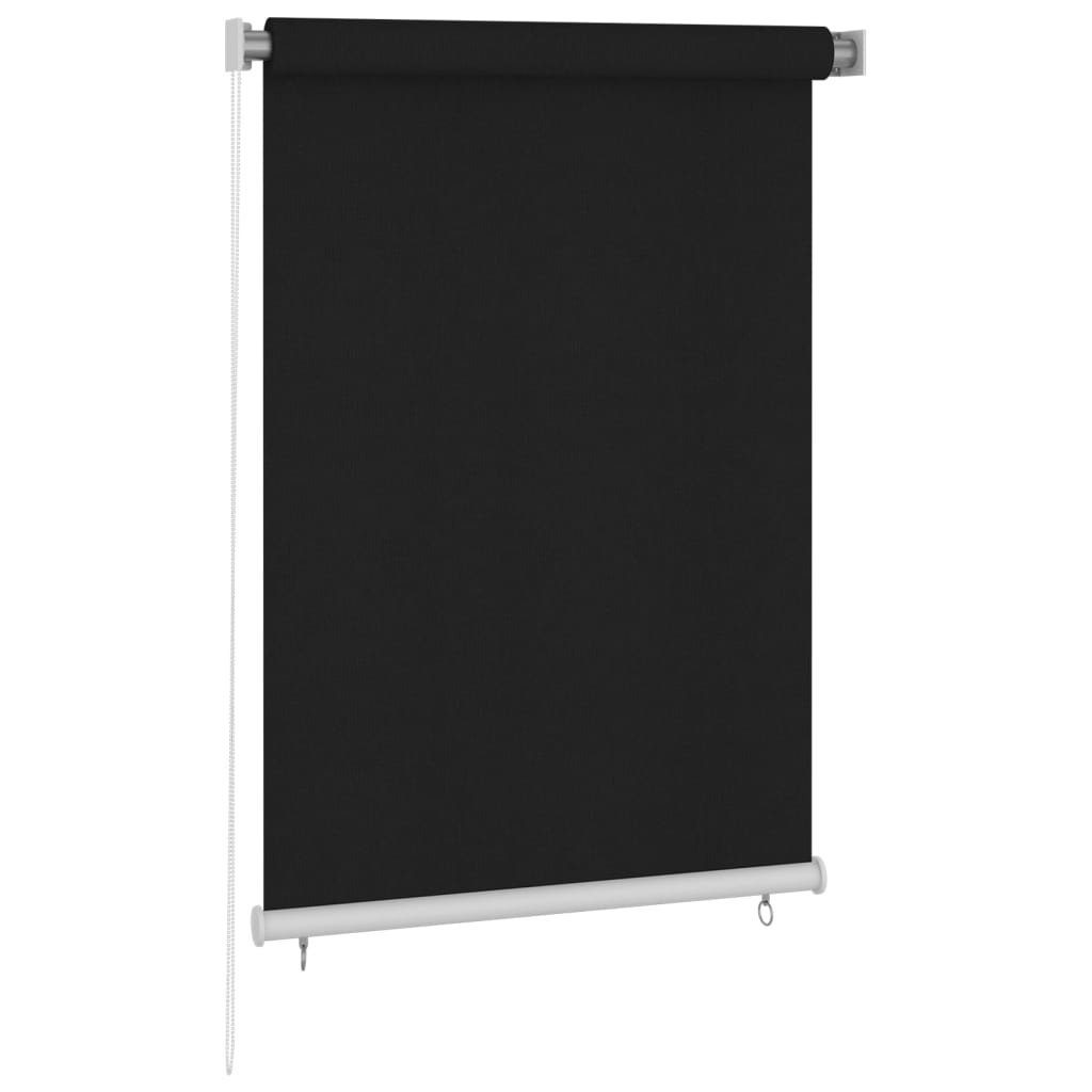 Rollo Außenrollo 105 (B) x 140 (H) cm Schwarz, vidaXL