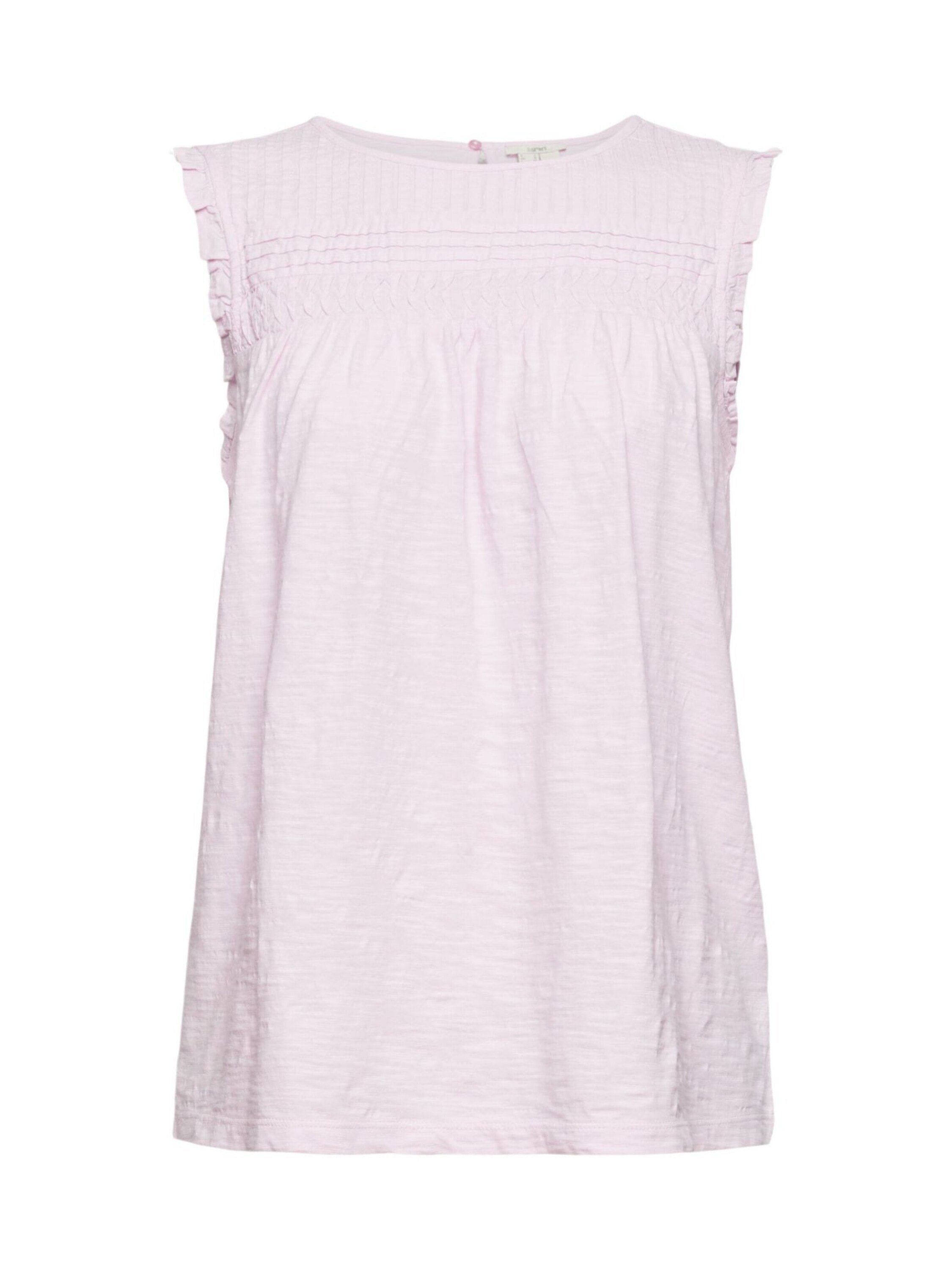 Esprit Shirttop 1 Tlg Drapiertgerafft Weiteres Detail Rüschen