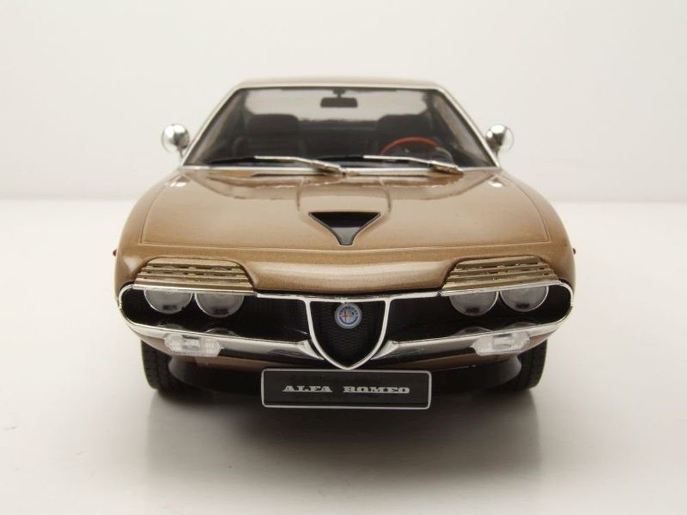 KK Scale Modellauto Alfa Romeo Montreal 1970 gold metallic Modellauto 1 ...