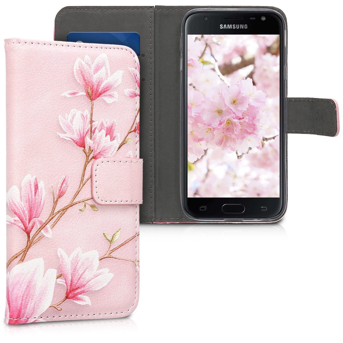 Kwmobile Handyhülle Wallet Case Für Samsung Galaxy J3 2017 Duos