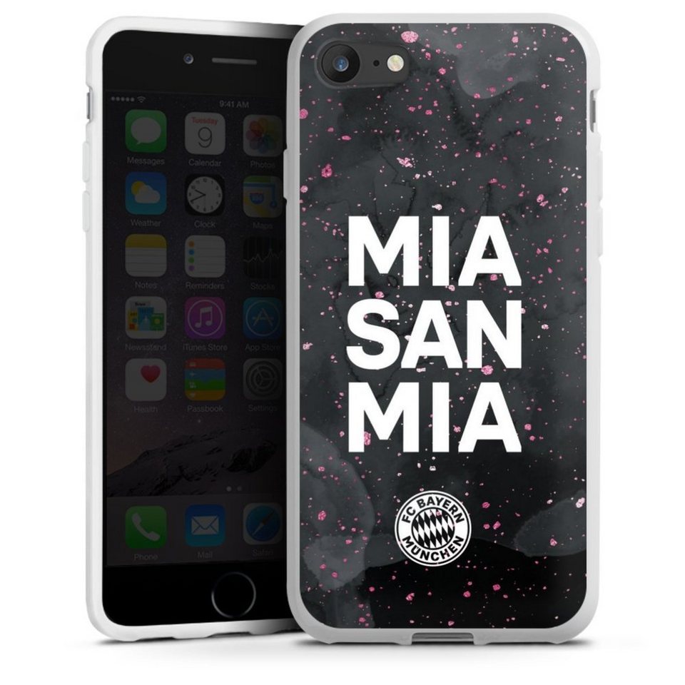 Deindesign Handyhülle Mia San Mia Girly Fcb« Apple Iphone Se 2020
