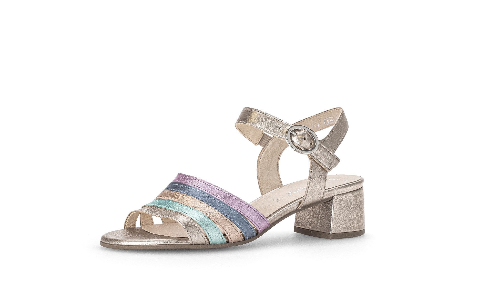 Gabor Gabor 41.772.60 Damen Glattleder mehrfarbig Sandalette