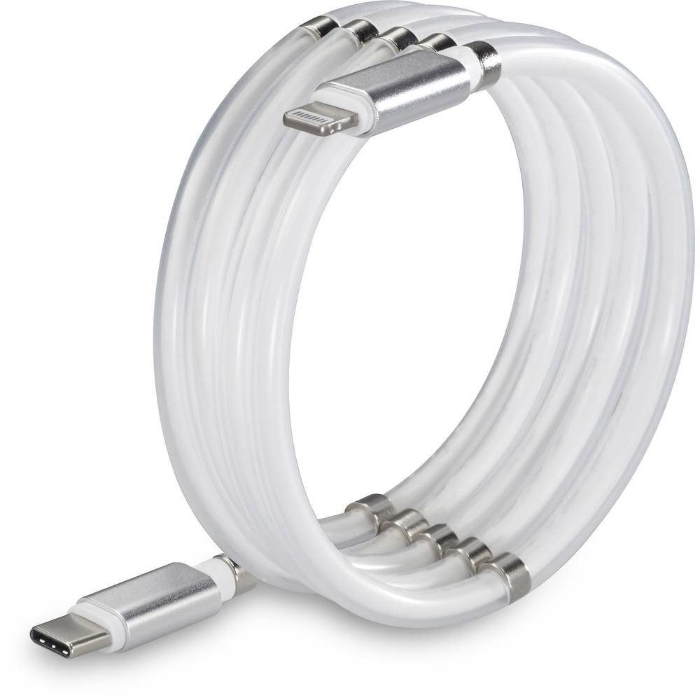 Renkforce USB 2 Anschlusskabel USB-Kabel, Falbares Design