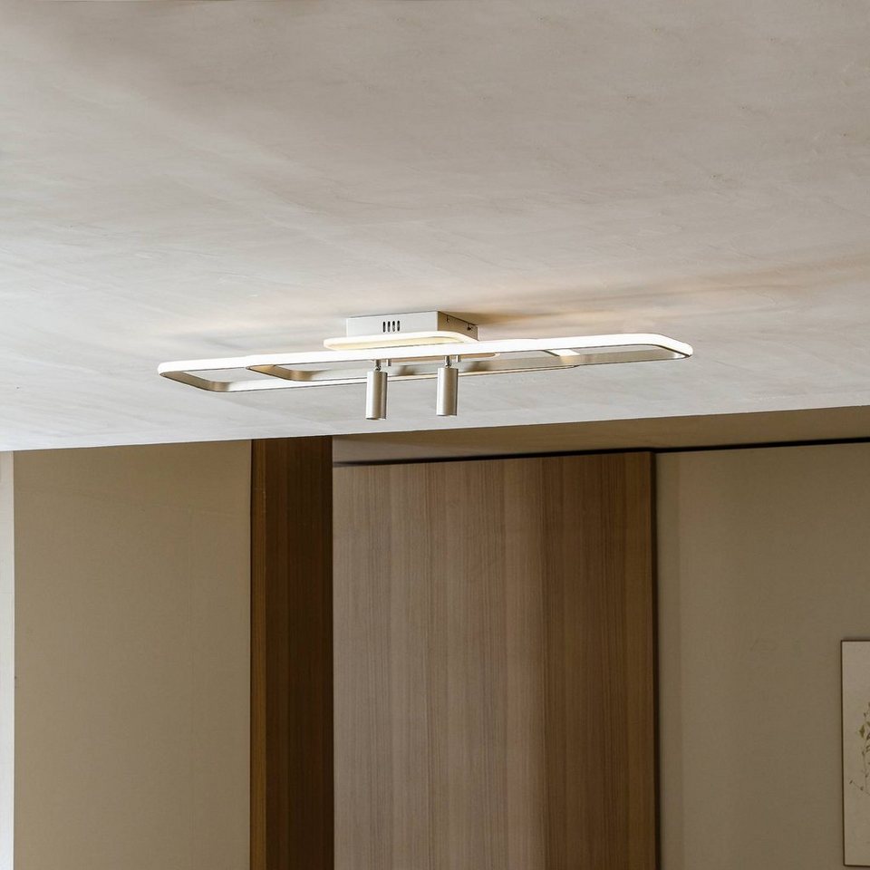 Lucande Deckenleuchten Tival Dimmbar Led Leuchtmittel Fest Verbaut