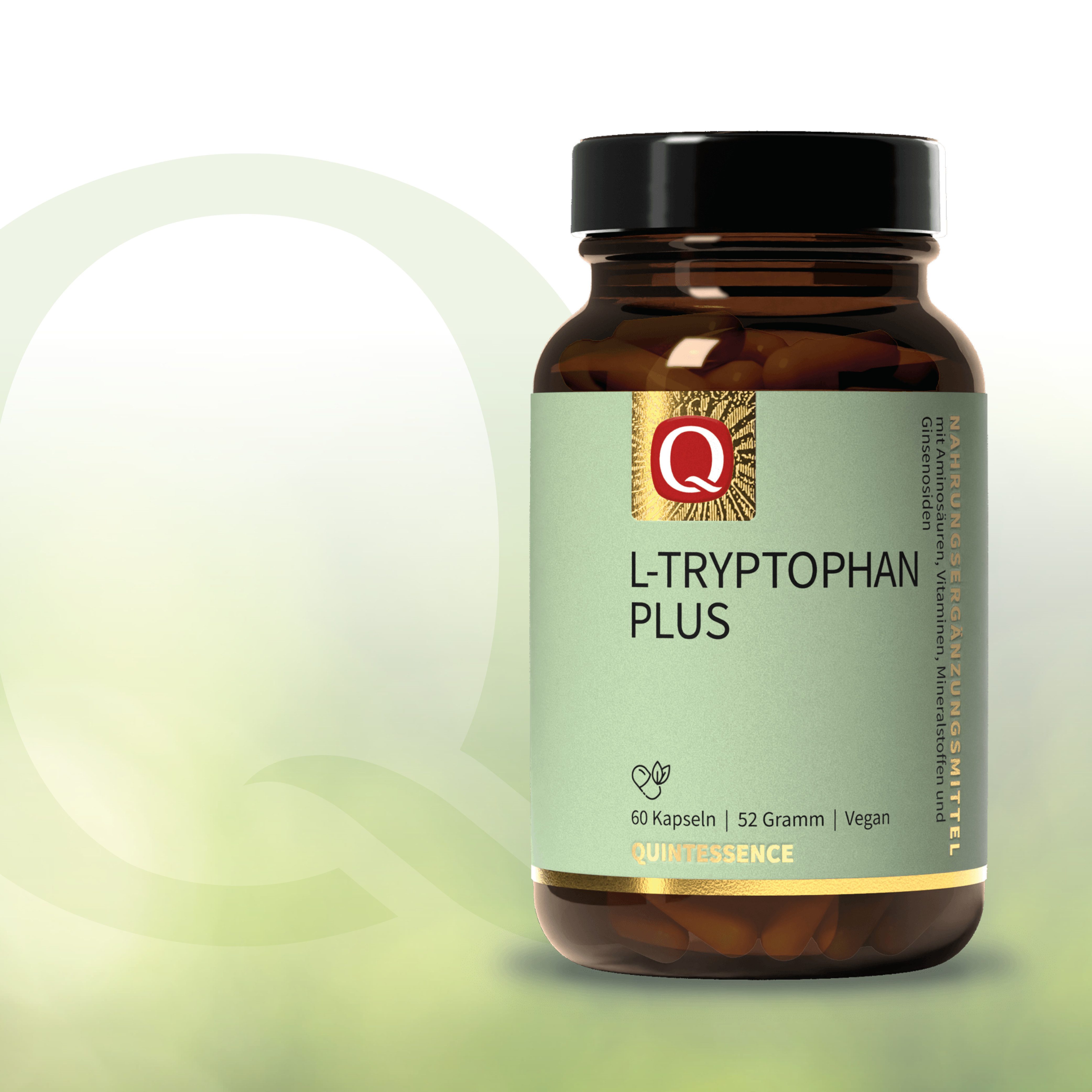Quintessence L-Tryptophan Plus – mit 5-HTP aus Griffonia, Vitamin B6 ...