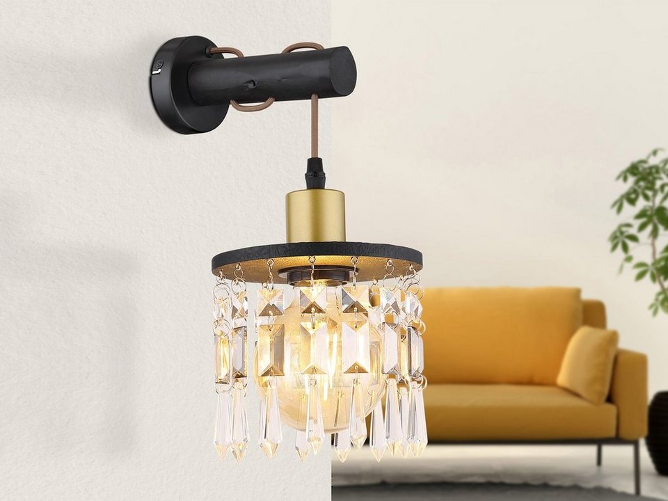 Meinewunschleuchte Led Wandleuchte Led Wechselbar Warmweiß Innen