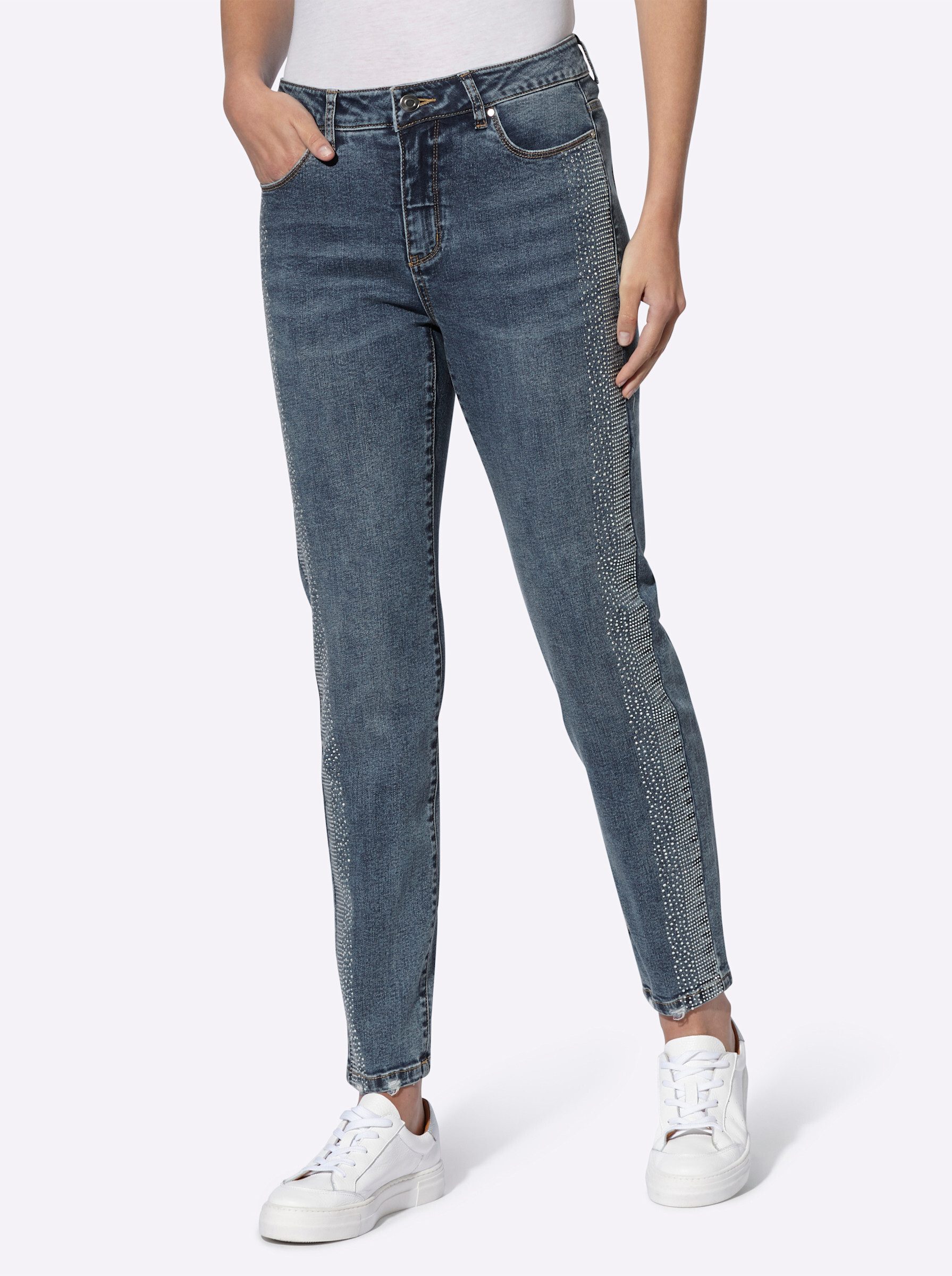 heine Bequeme Jeans Jeans normal, Hoher Tragekomfort