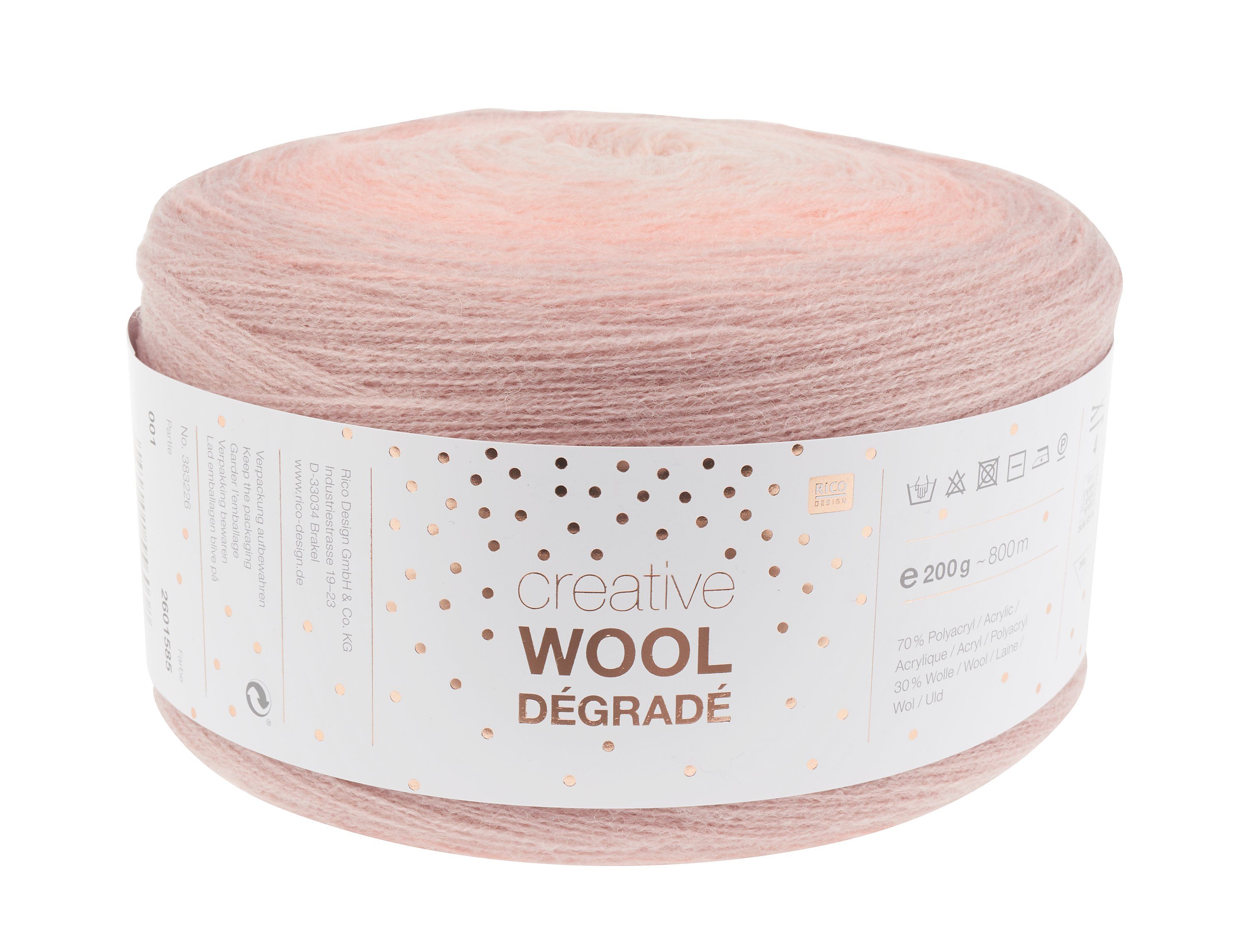 Rico Design Creative Wool Degrade & Super6 Farbverlaufswolle Stricken ...
