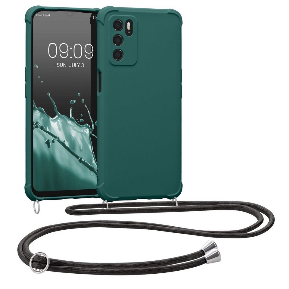 Kwmobile Handyhülle Hülle Für Oppo A16 A16s A54s Mit Metall Kette