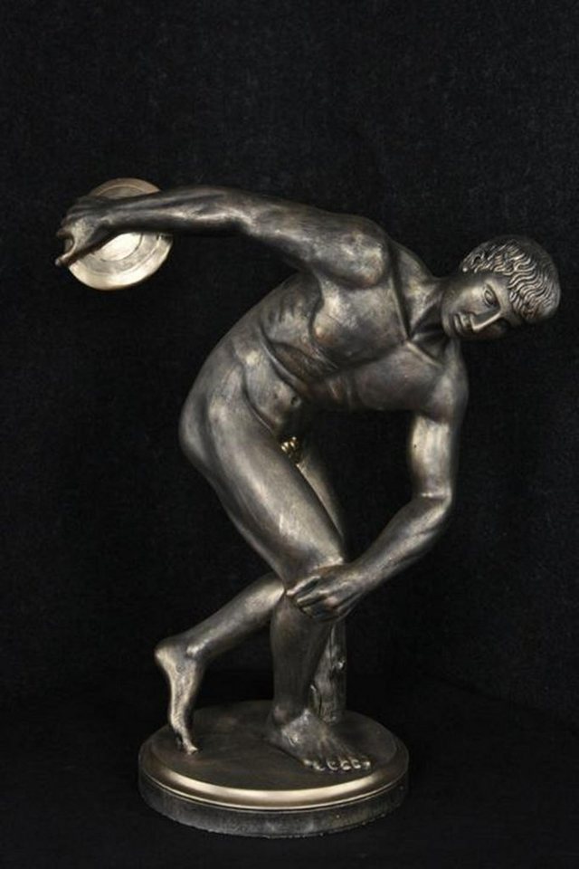 Jvmoebel Skulptur Griechische Figur Diskus Werfer Skulptur Olymp Sport