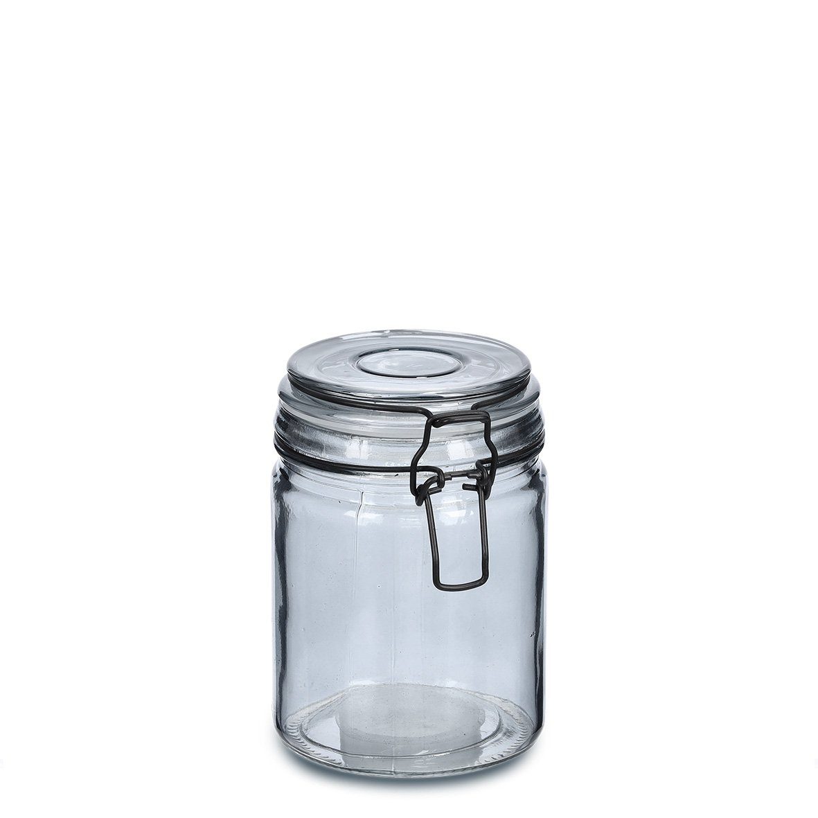 Zeller Present Vorratsglas Vorratsglas Grau Mit Bügelverschluss 250 Ml