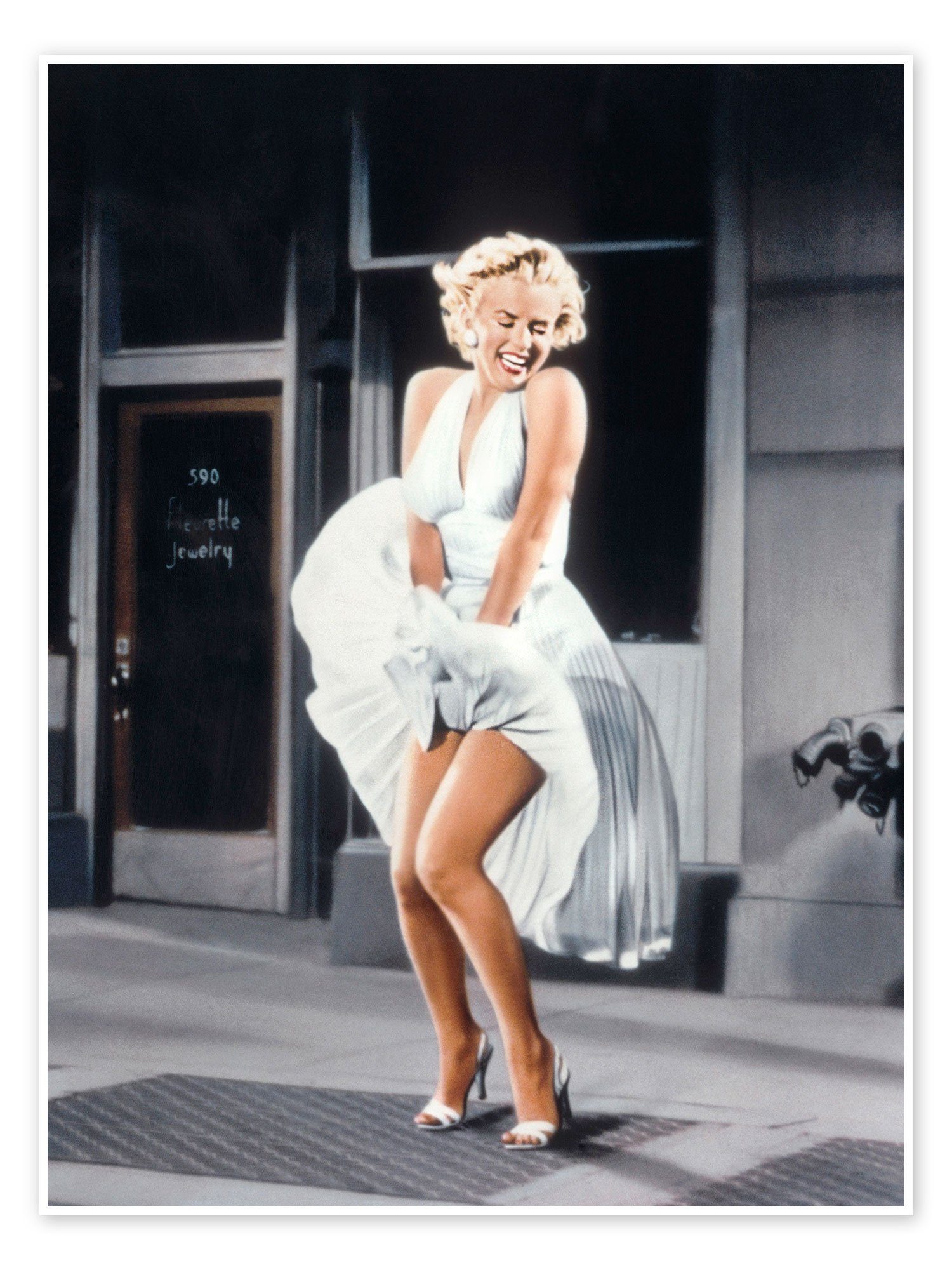 Posterlounge Poster Bridgeman Images Marilyn Monroe Das Verflixte 7