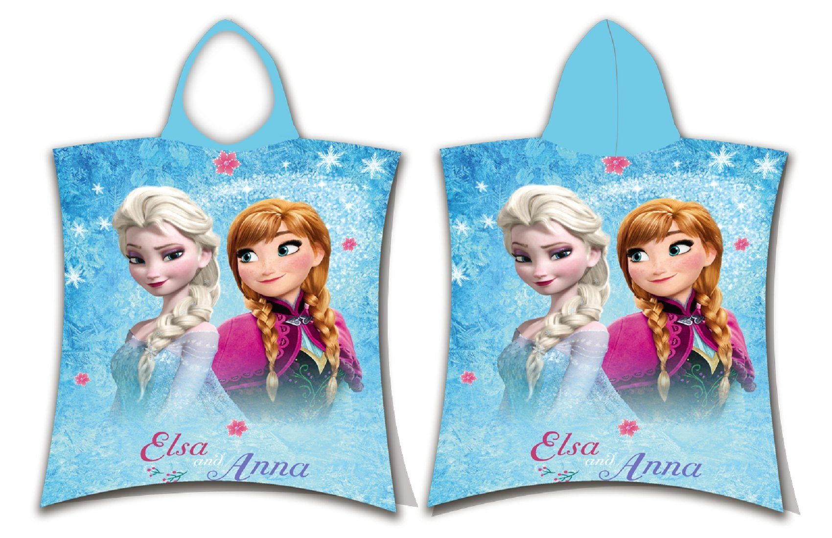 Jerry Fabrics Badeponcho Disney Frozen Glitter Bade Poncho Kapuze