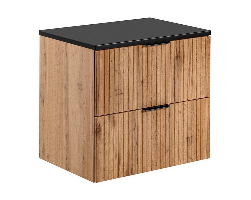 Einfachgutemoebel Waschtisch Set Badezimmer Waschplatz Portree 60cm