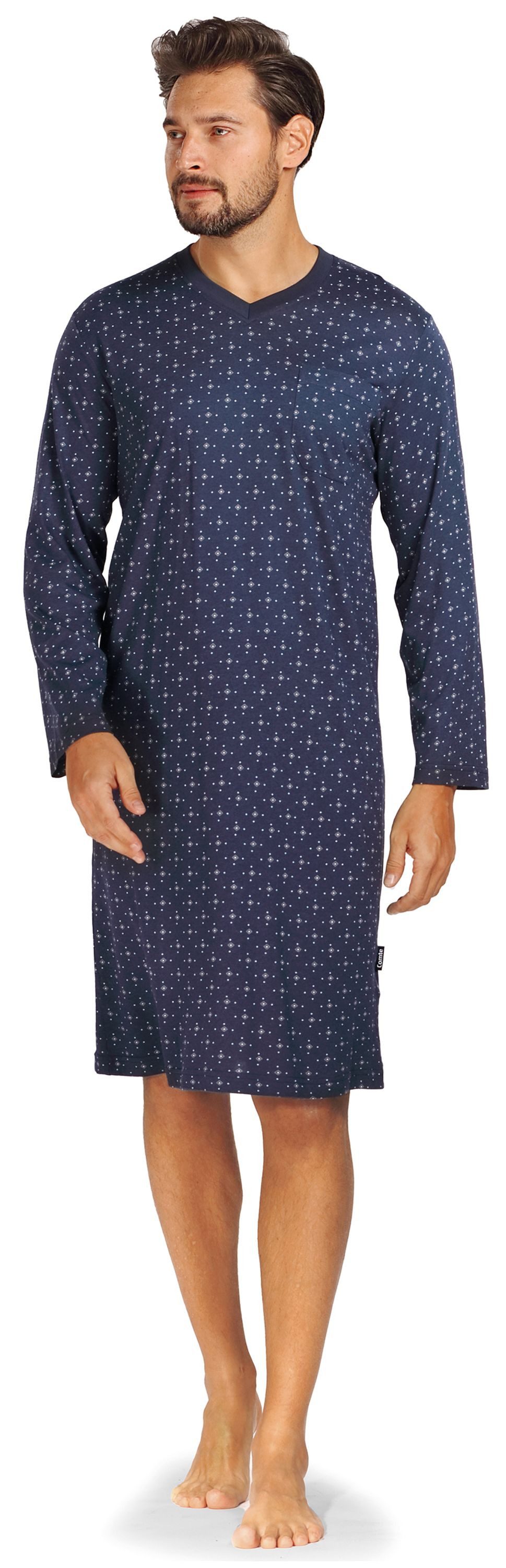 Comte Nachthemd Cosy Chic Packung 1 Tlg 1 Teilig Herren