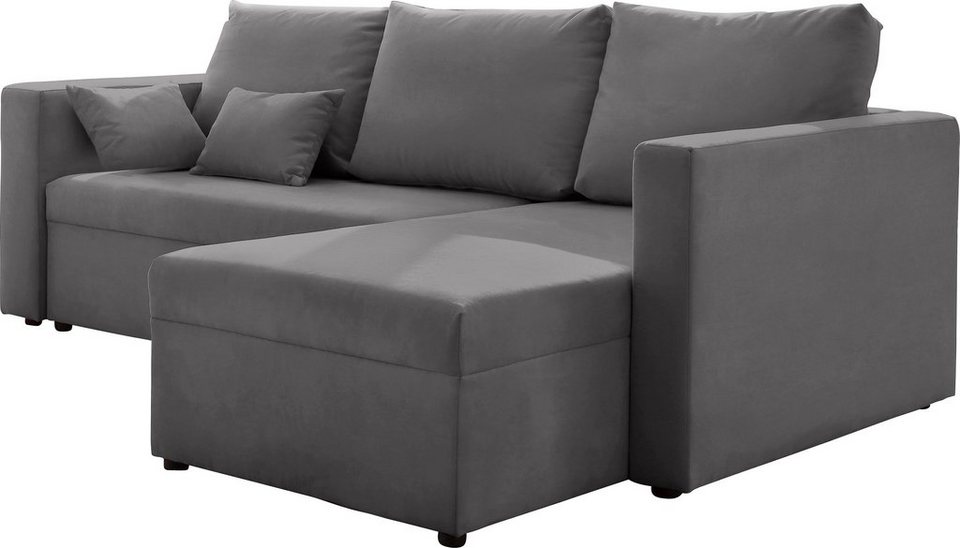 Home Affaire Ecksofa Pur L Form Wahlweise Mit Bettfunktion Eckcouch
