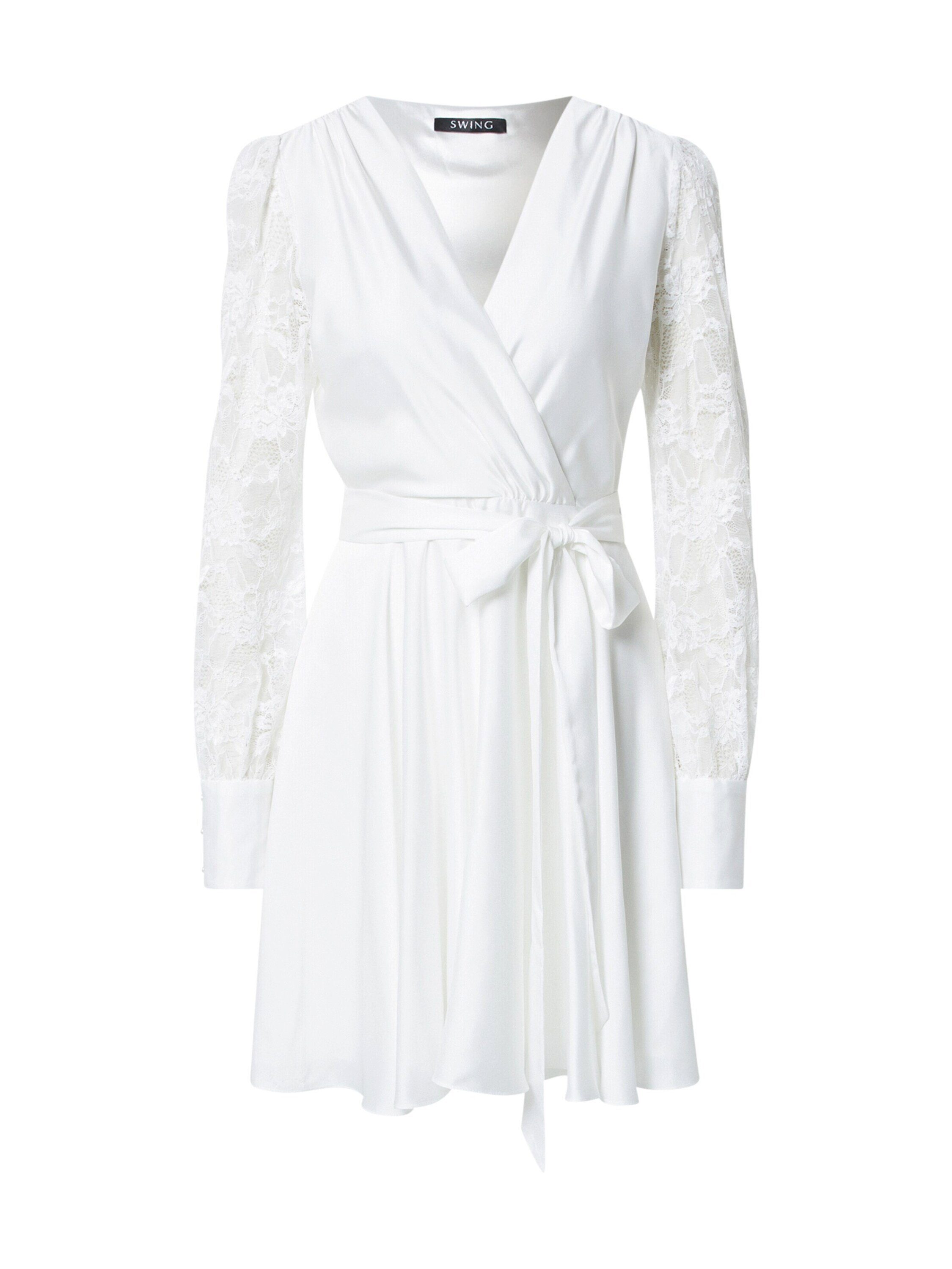 Swing Minikleid 1 Tlg Drapiertgerafft Wickel Design Weiteres