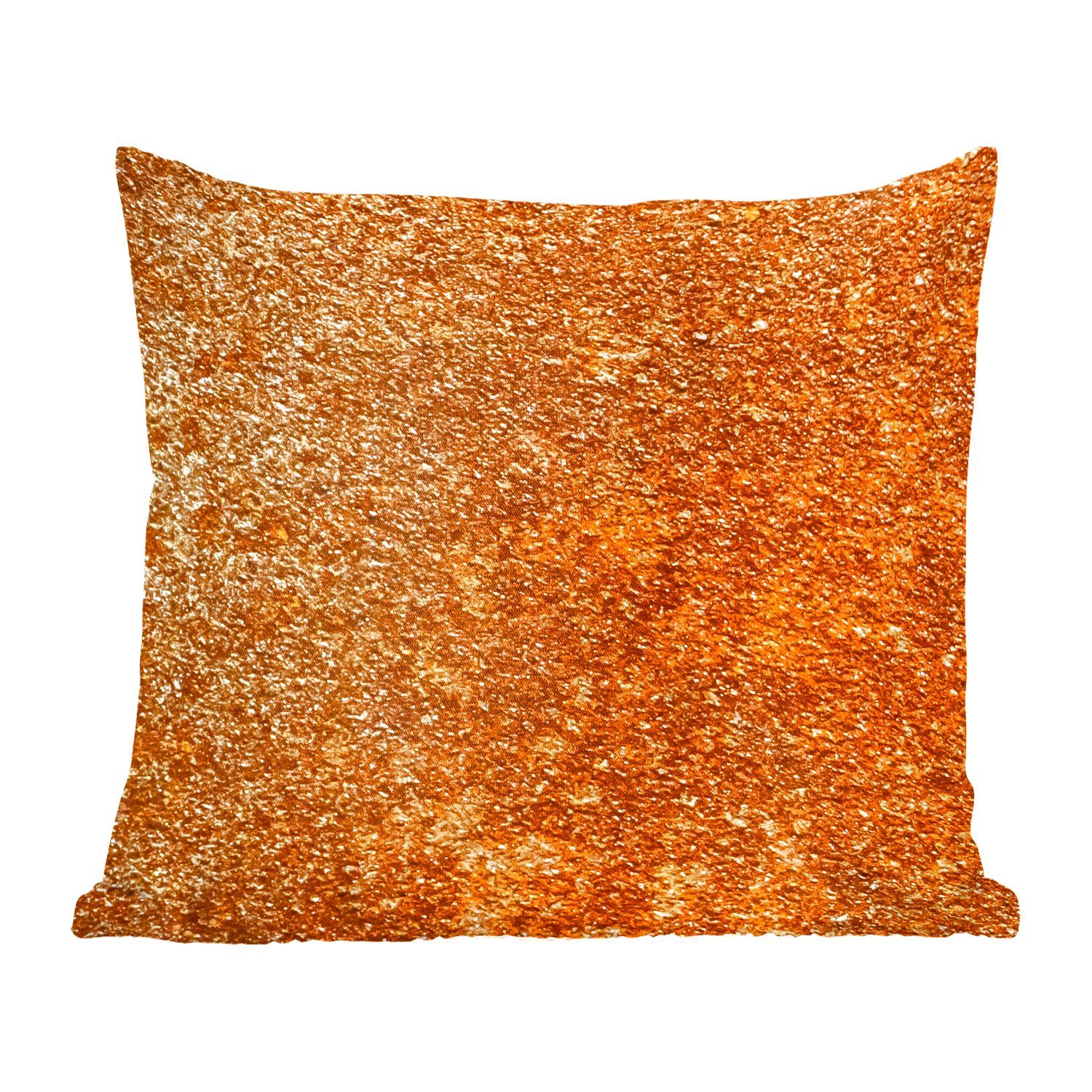 Muchowow Dekokissen Metall Rost Orange Vintage Industriell