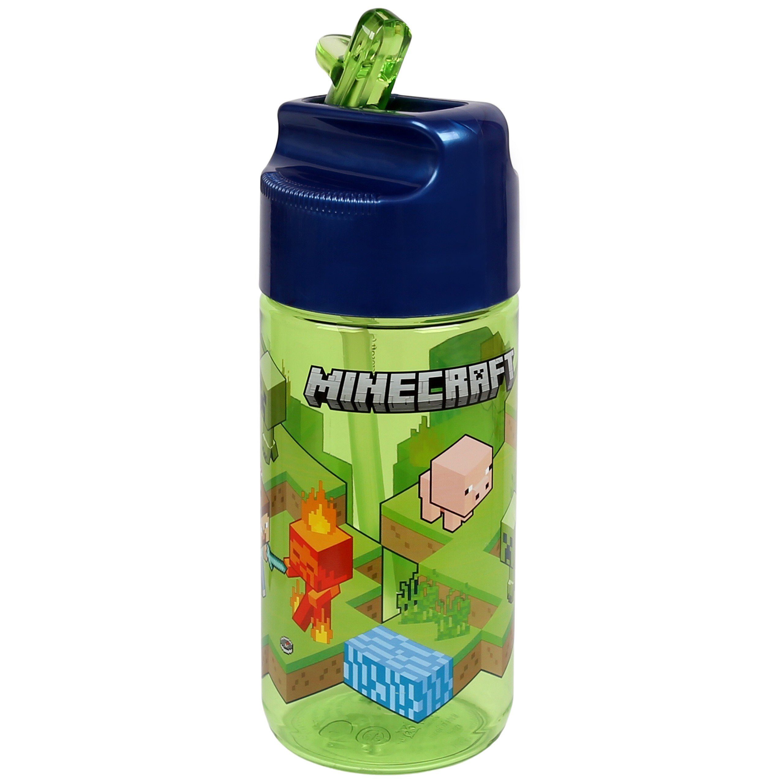 Sarciaeu Trinkflasche Minecraft Trinkflasche Mit Mundstück