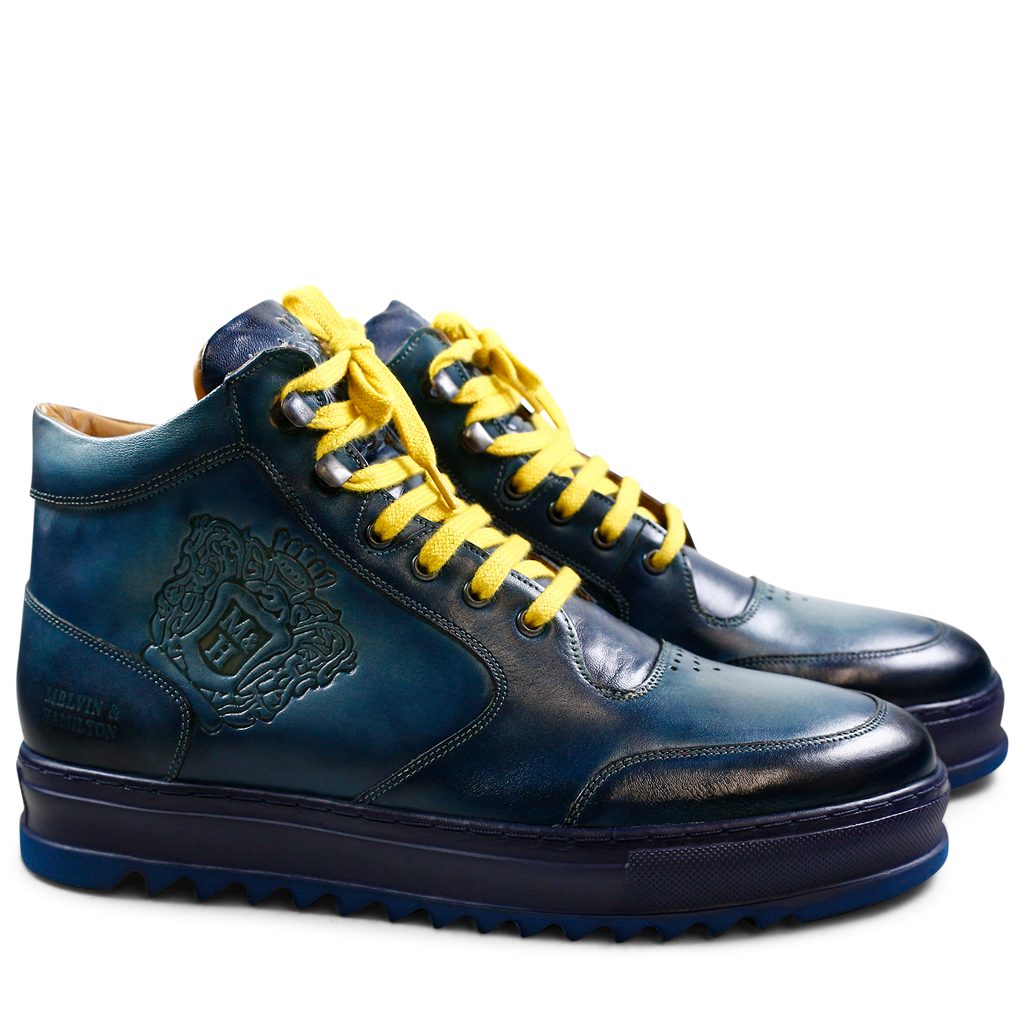 Melvin & Hamilton Max 1 Sneaker, Material: Kalbsleder, Vegetabile Gerbung