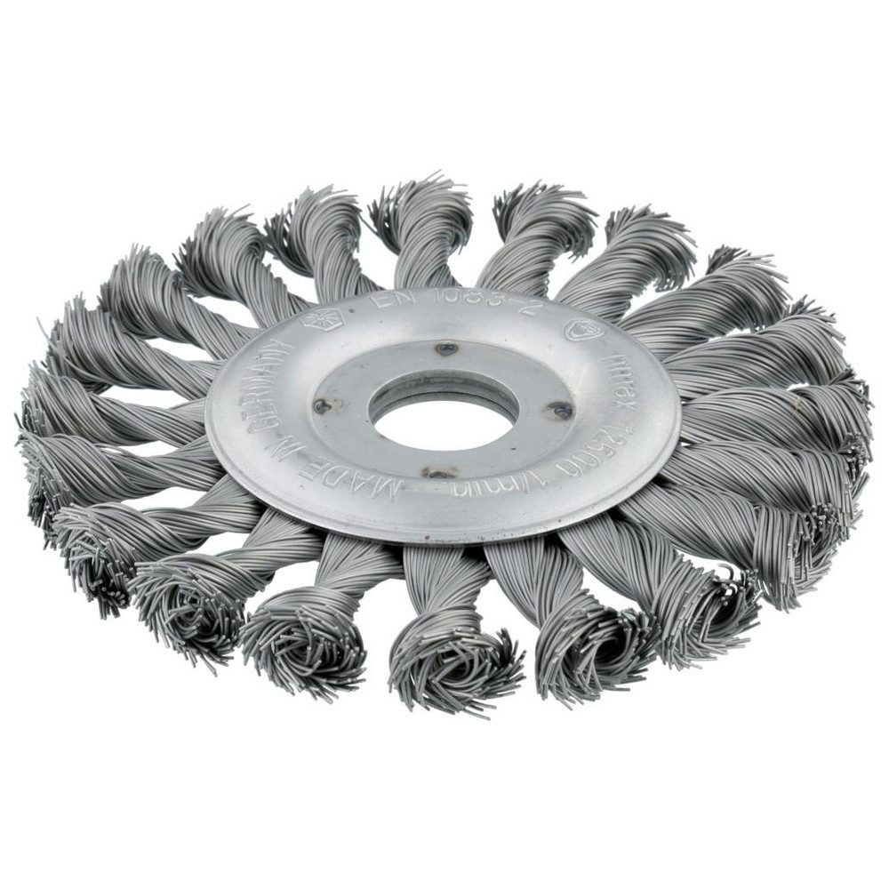Forum® Schleifaufsatz Rundbürste Stahldraht 115 X 12 Mm Gezopft